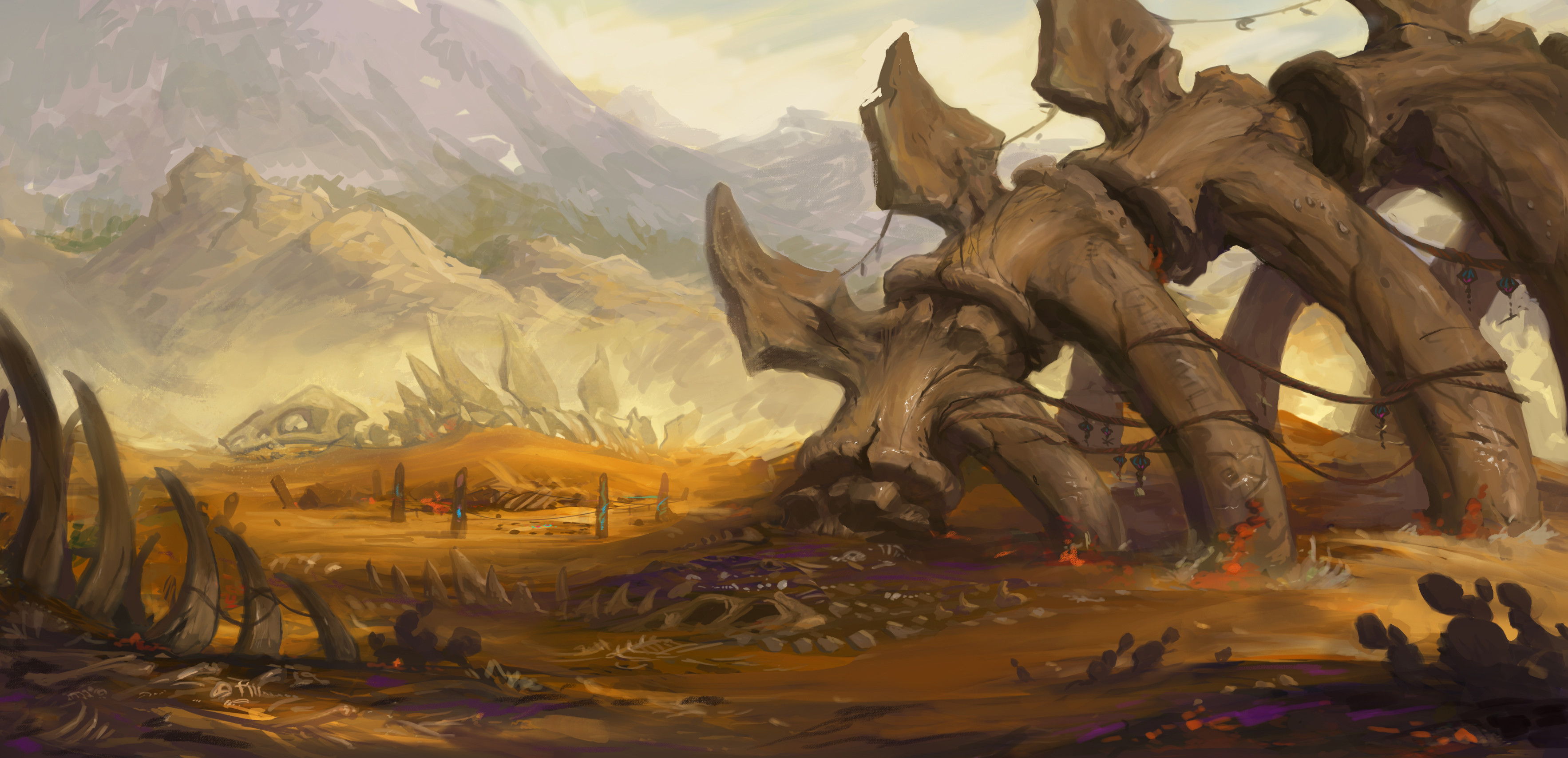 Phillip Zhang 泽彦 - Zandalar - Early Concept - World of Warcraft