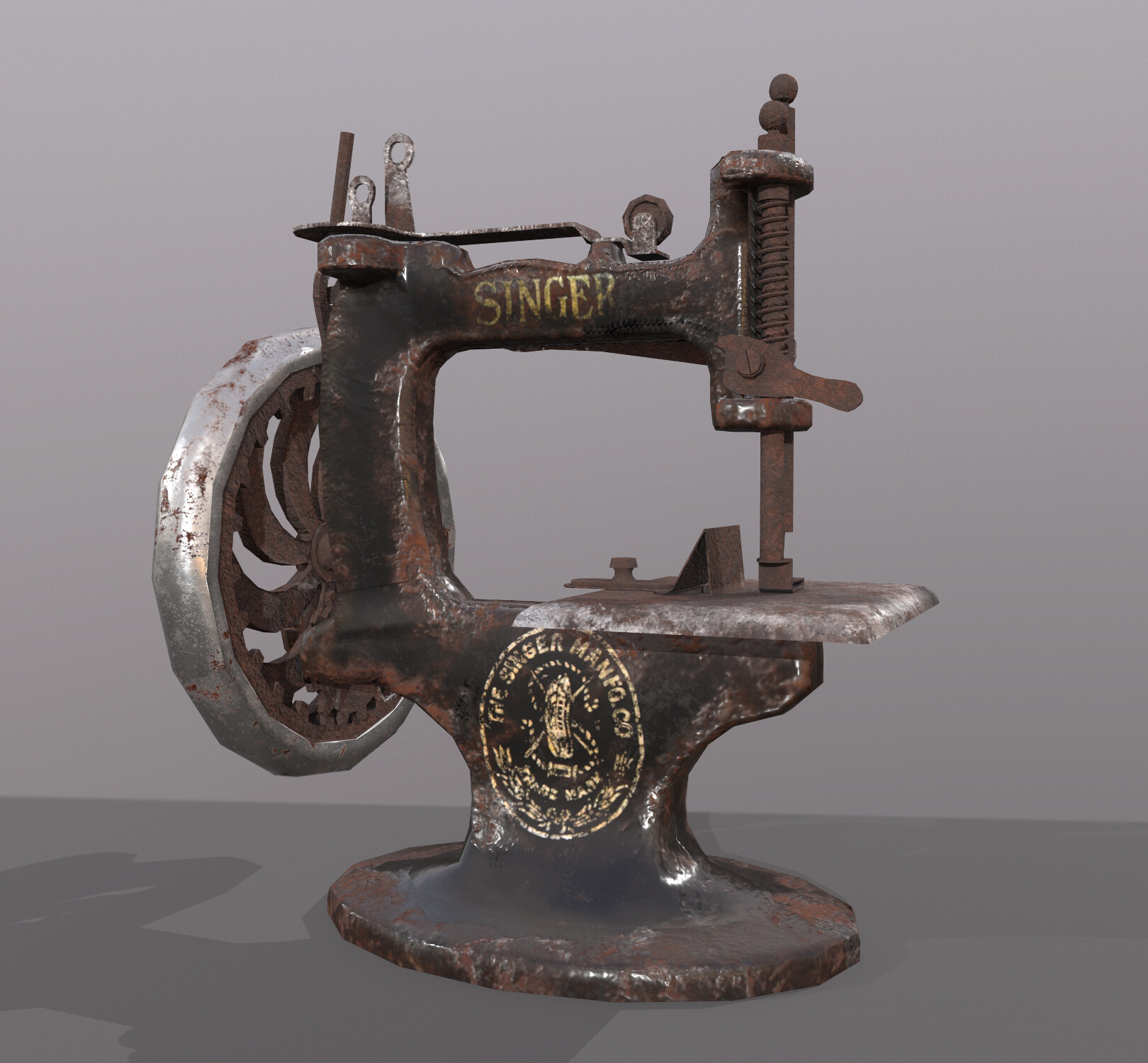 ArtStation - Singer sewing machine