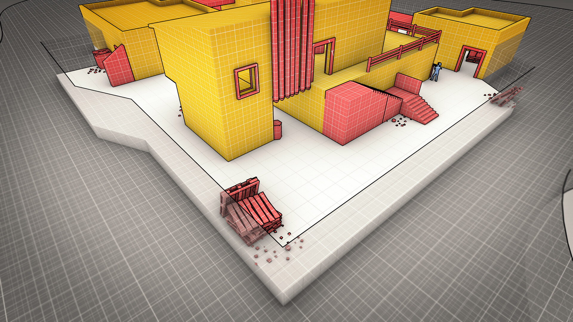 Amin Montazeri - «Alsaleh Factory» FPS map
