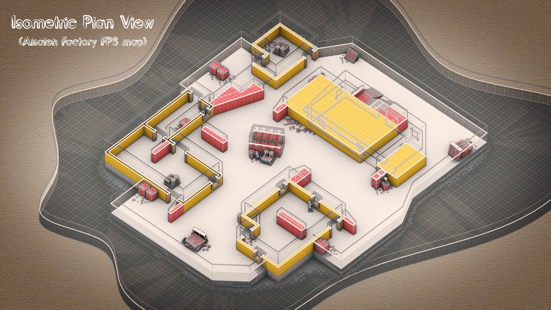 Amin Montazeri - «Alsaleh Factory» FPS map