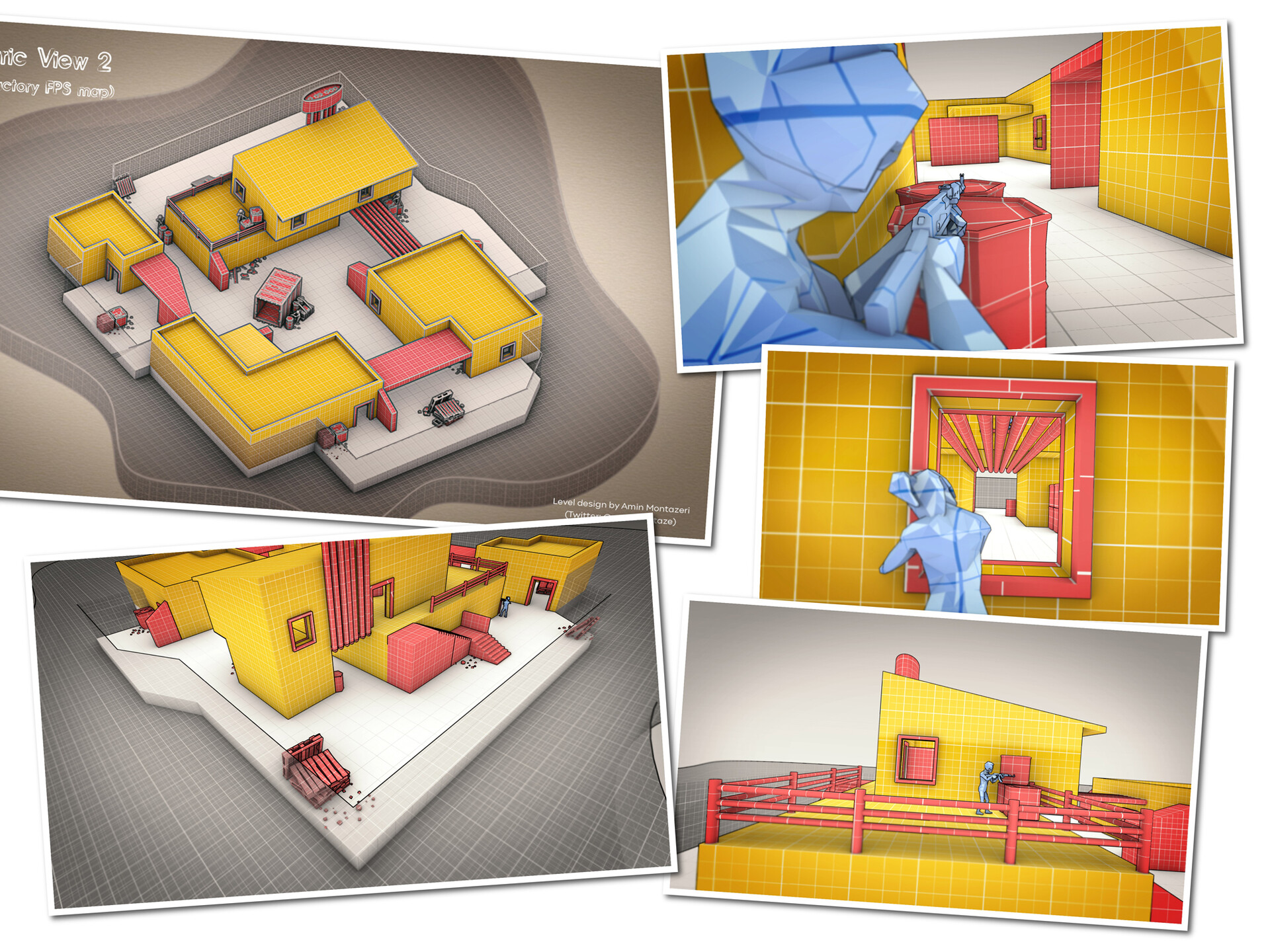 Amin Montazeri - «Alsaleh Factory» FPS map