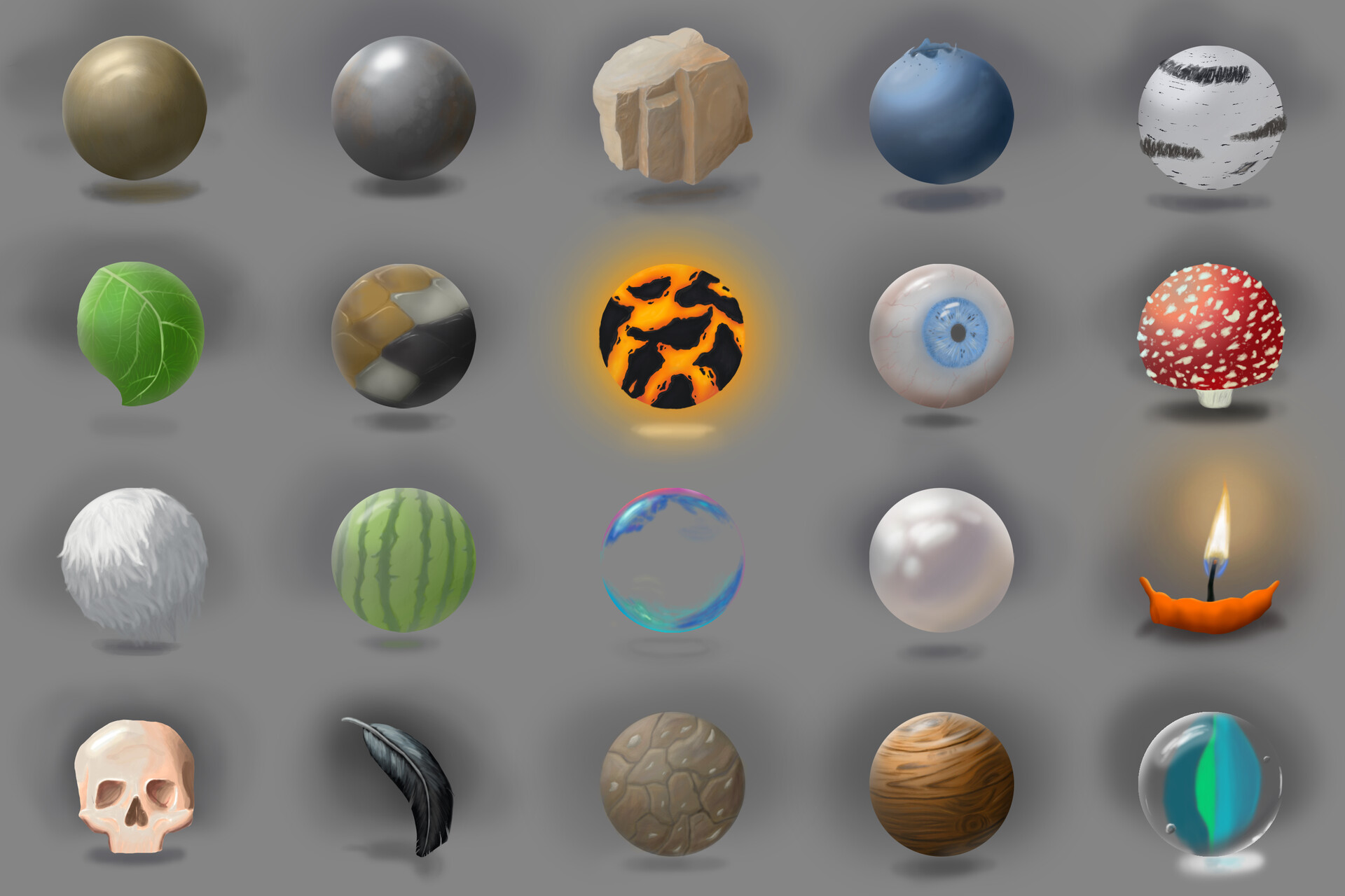 ArtStation - Material Spheres