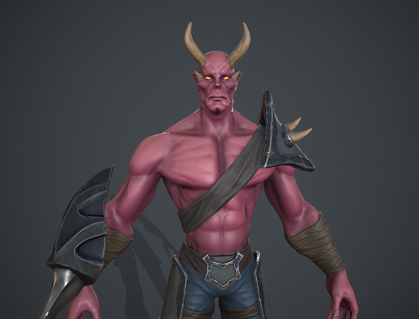 ArtStation - Hell Fighter