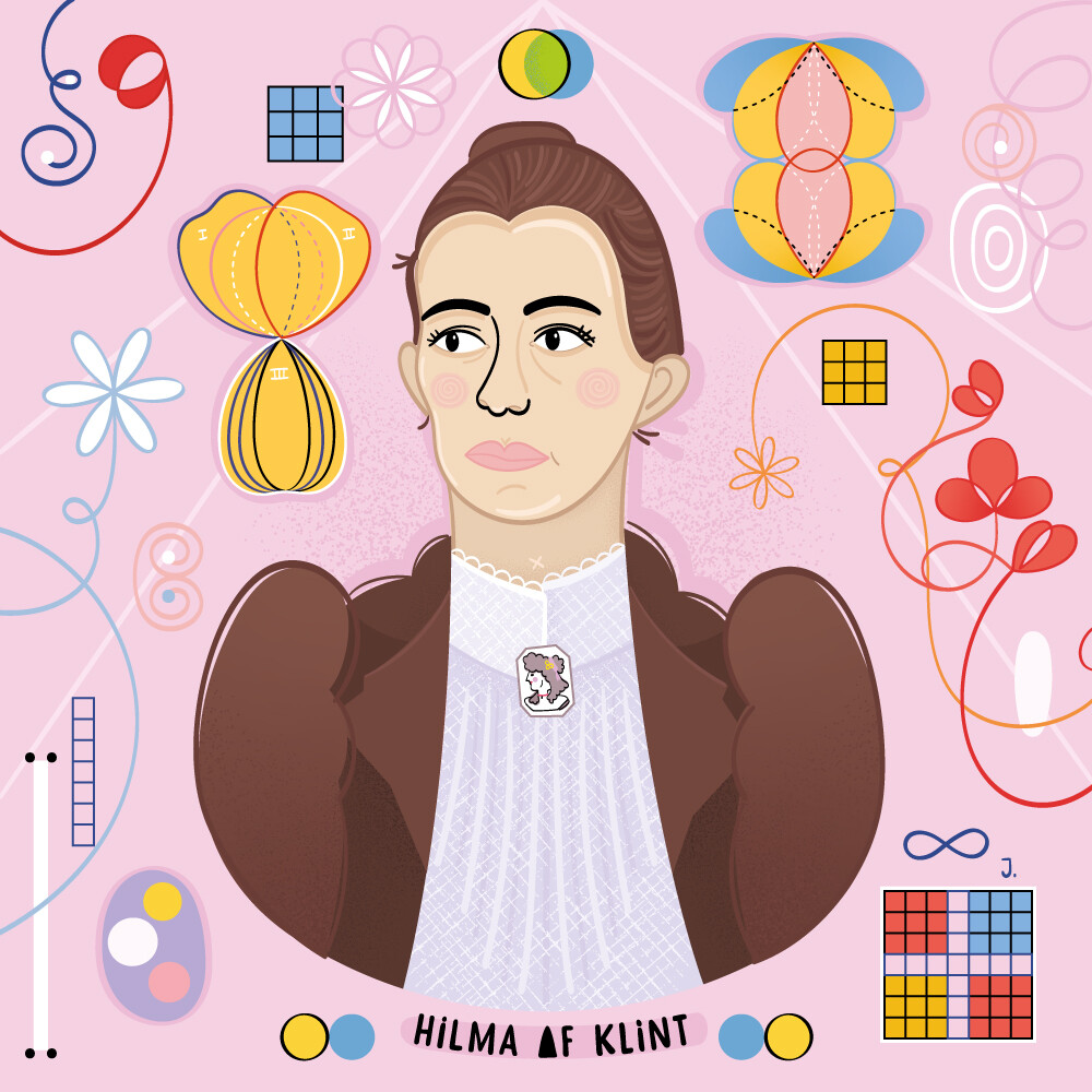 Justyna Godlewska - Portrait of Hilma af Klint