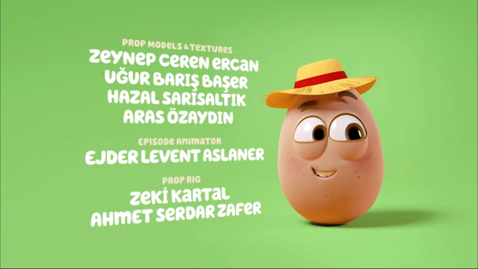 Uğur Başer - Eggy Pops props