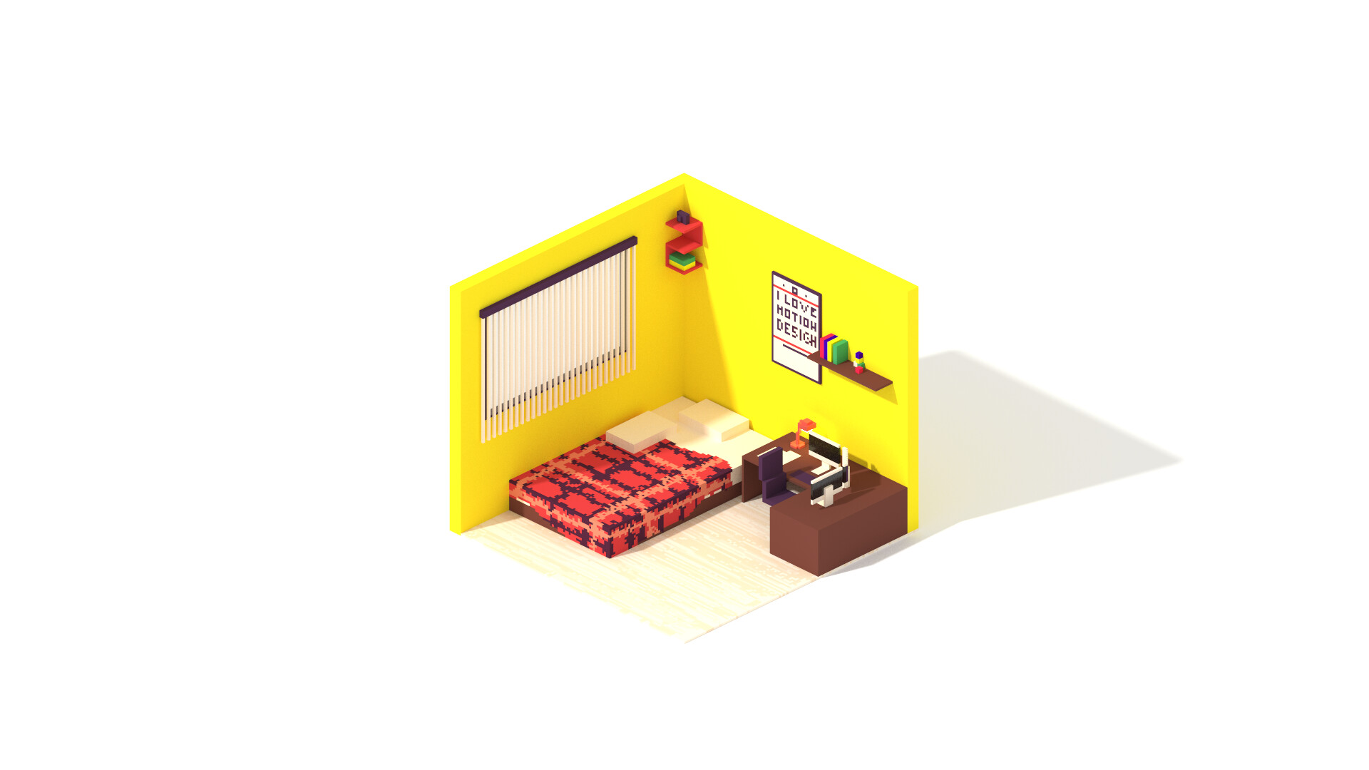 ArtStation - Motion Designer Room