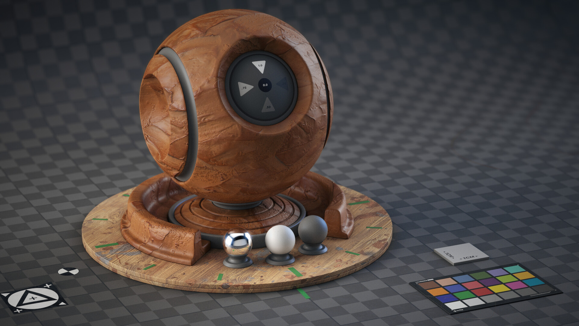 Guillaume Hulot - SHADERBALL for Maya 2020 - Arnold / Redshift / V-Ray