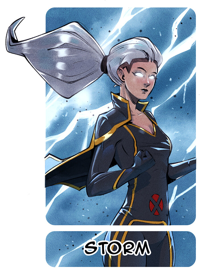ArtStation - Storm X-men #sixfanart