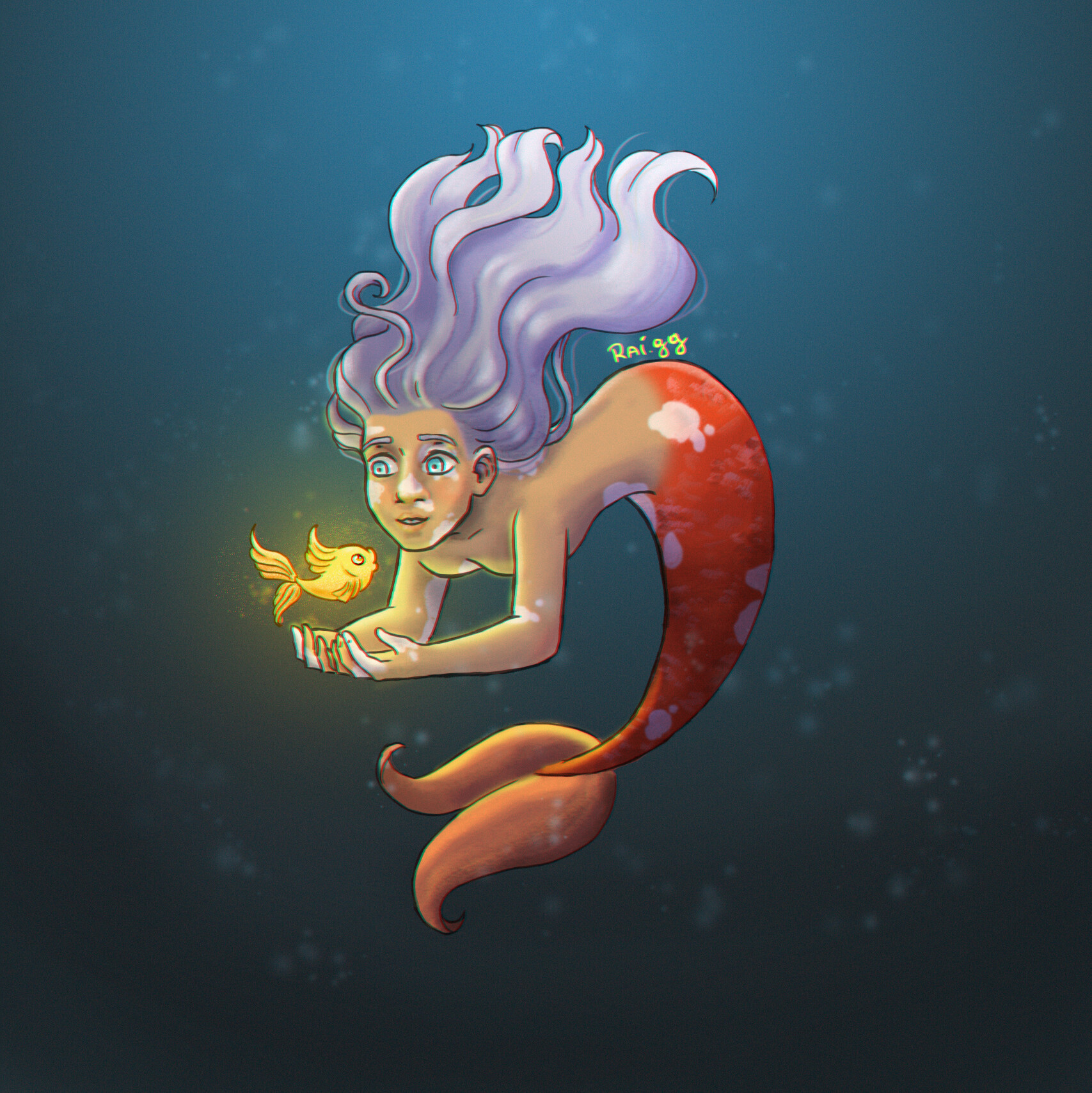 ArtStation - my participation in mermay #1