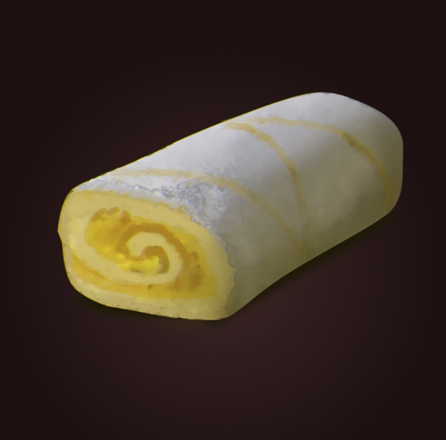 ArtStation - Sweet roll