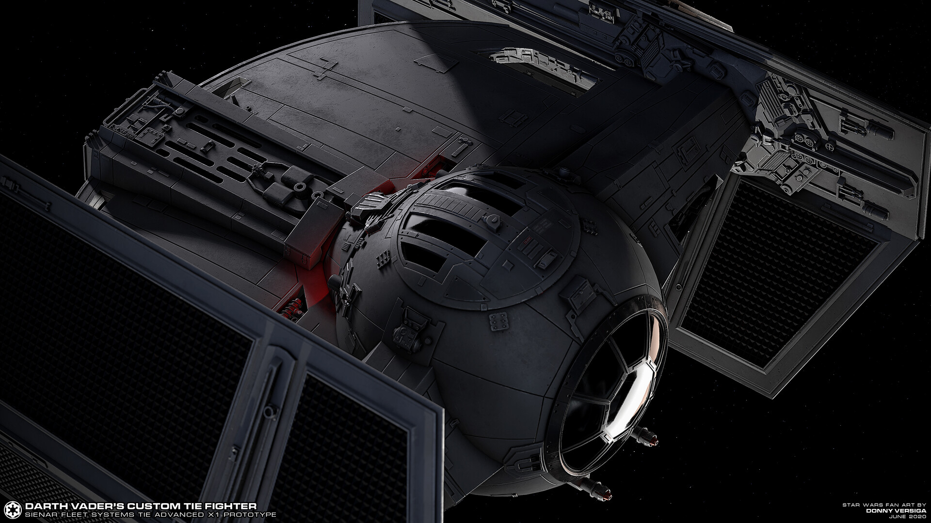 Donny Versiga - Imperial TIE Advanced x1 Prototype