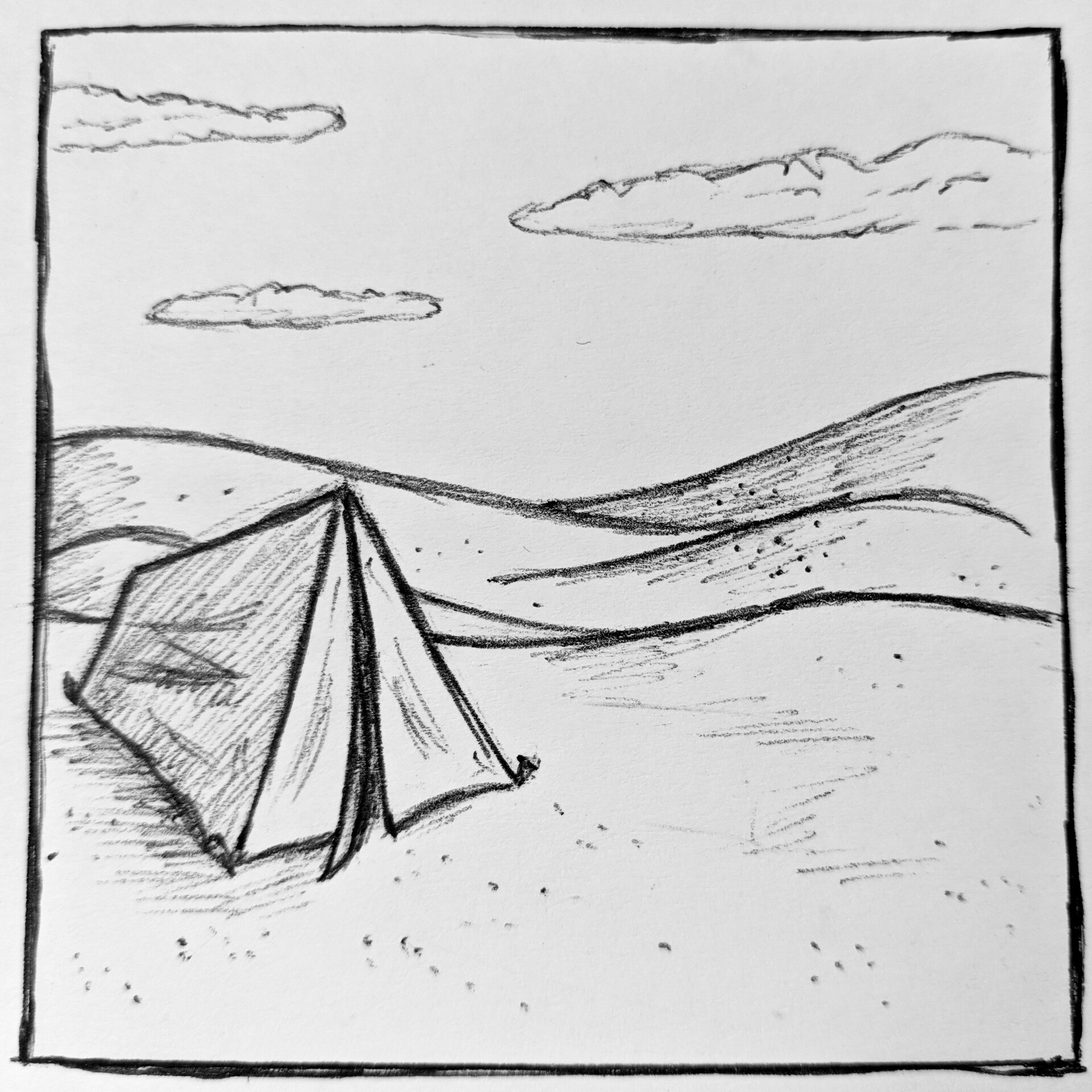 AJ Blake - Environment Sketch Squares