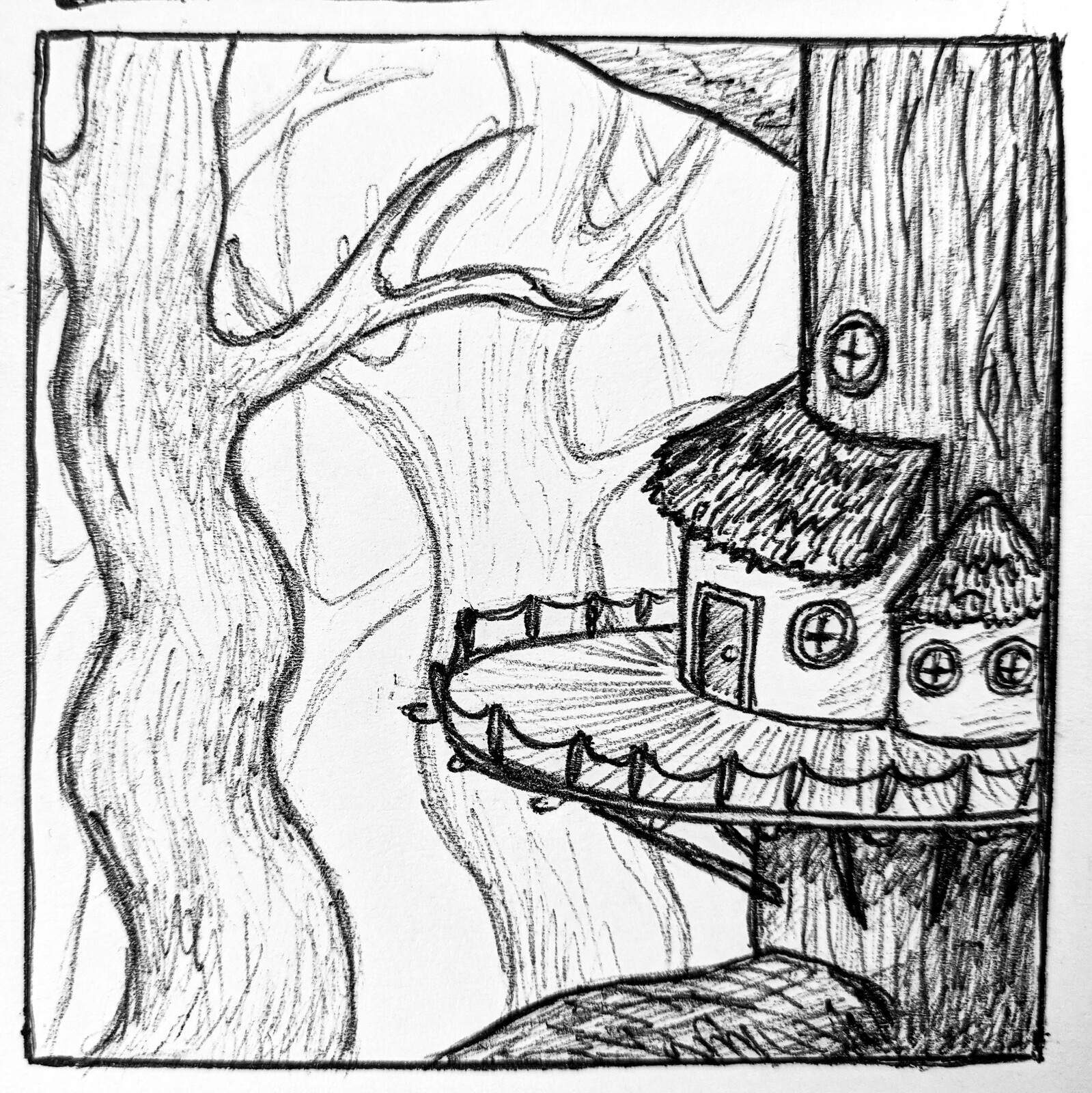 AJ Blake - Environment Sketch Squares