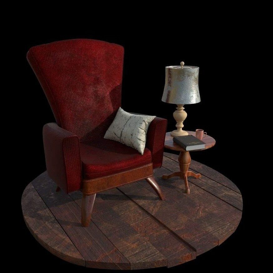 ArtStation - 3D character scène