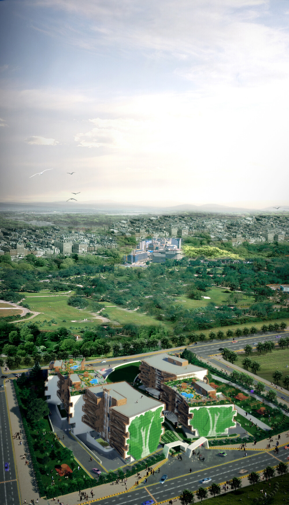 ArtStation - Residental Complex