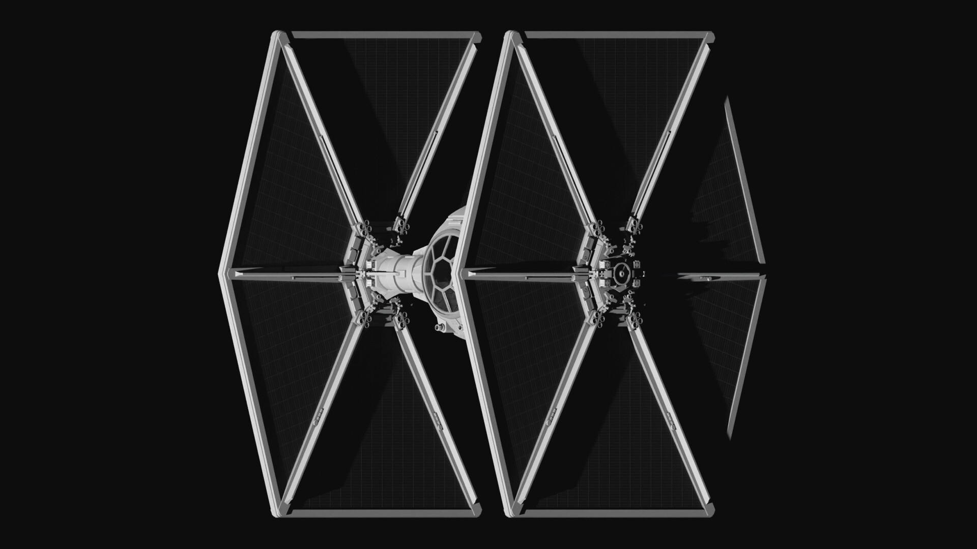 ArtStation - Classic Tie Fighter