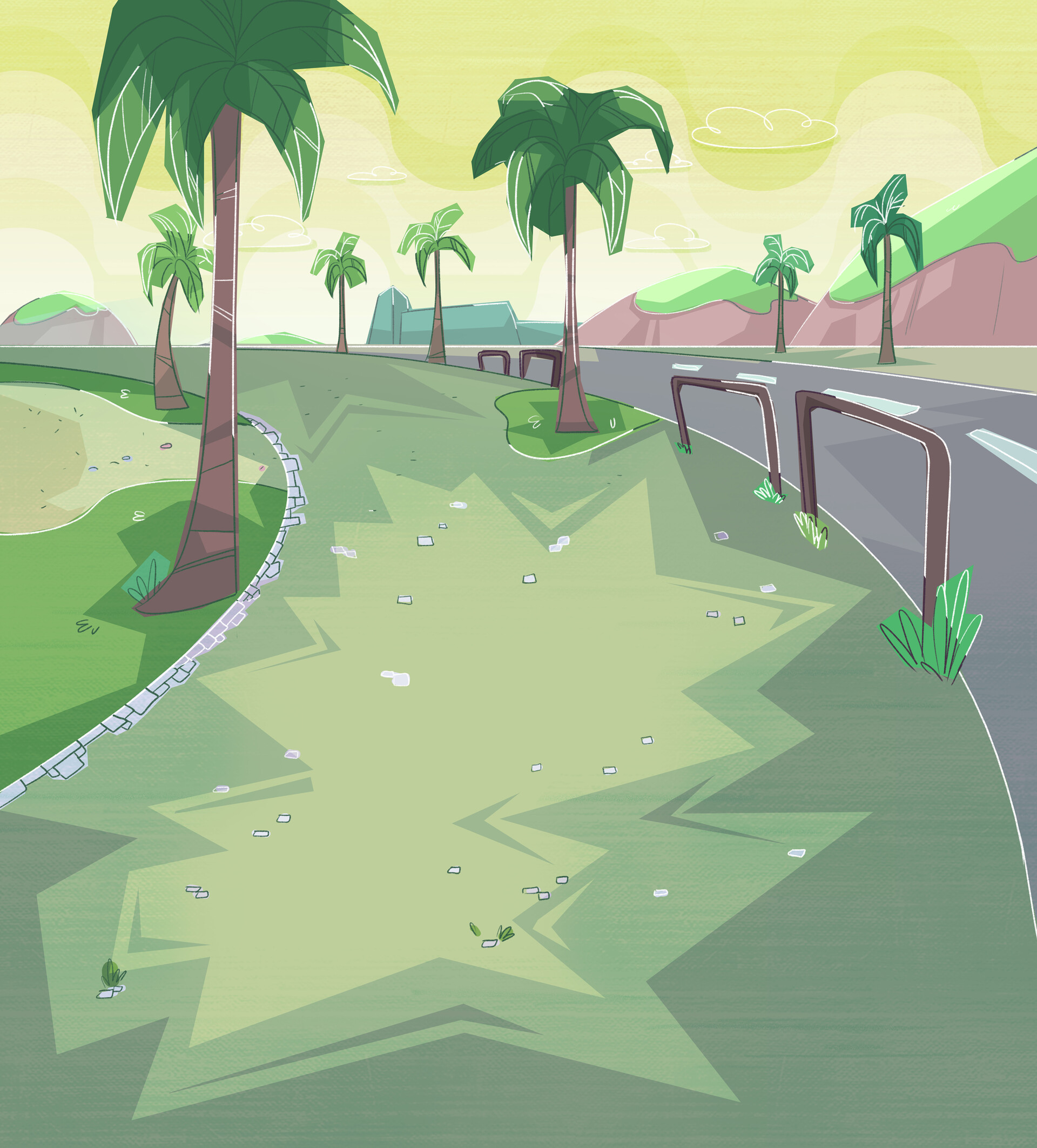 Daniela Friedrich - Background layout and painting for the 3rd season ...