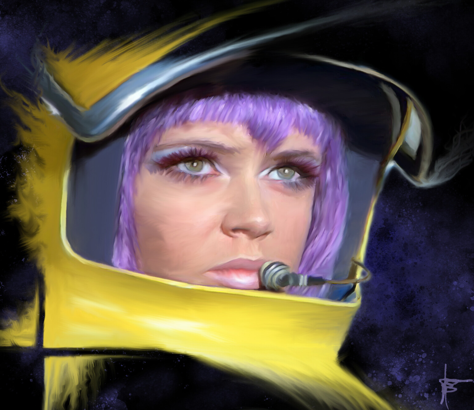 ArtStation - Lt. Gay Ellis, UFO (Gerry Anderson)