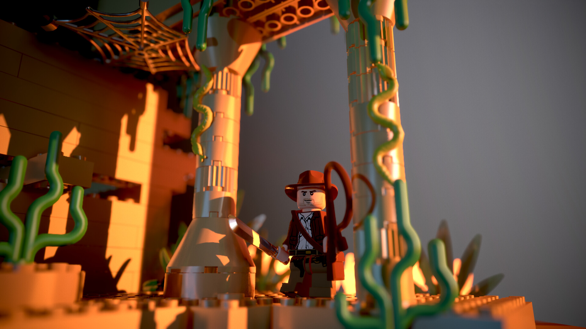 ArtStation - Indiana Lego test