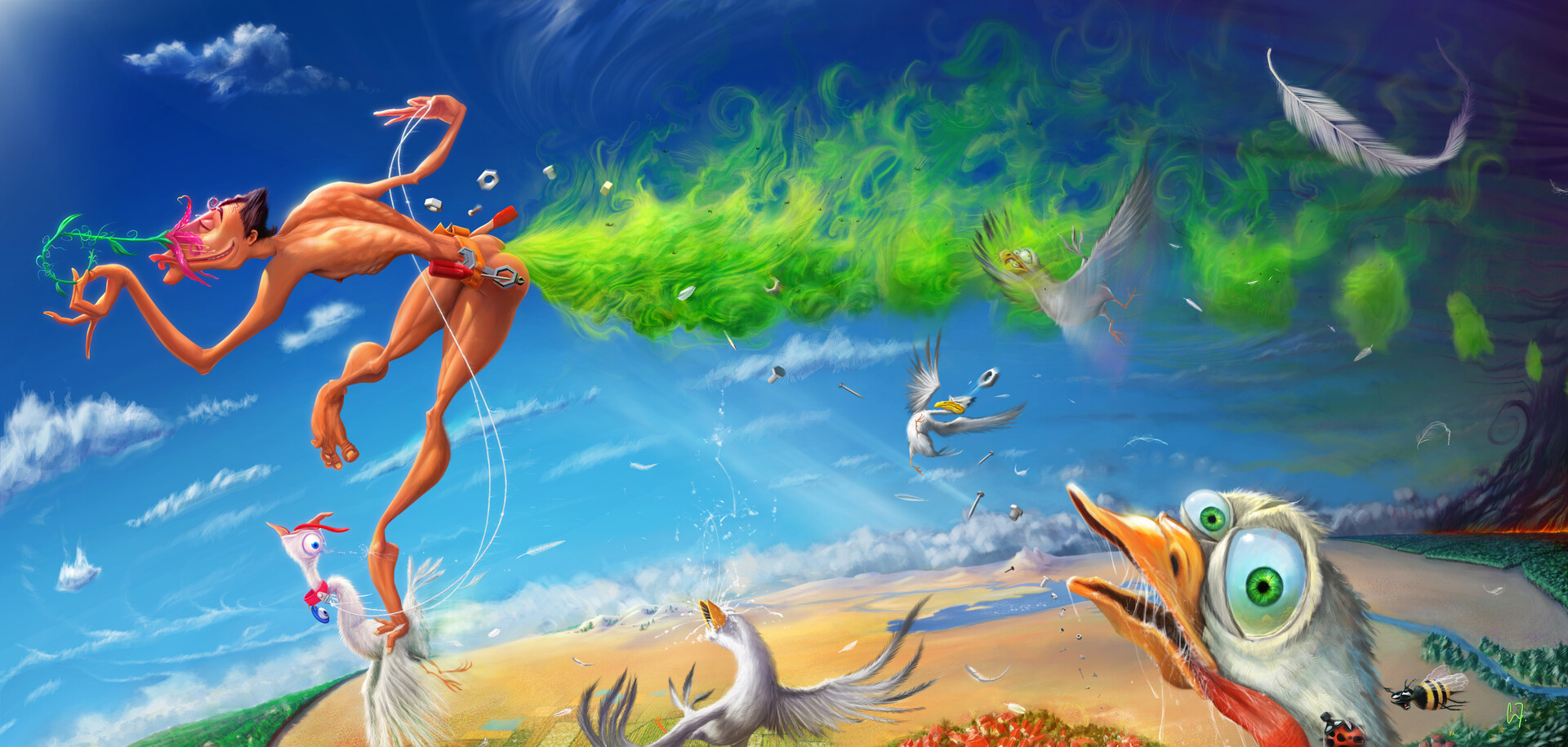 ArtStation - Human Nature (Challenge Entry - 2007)