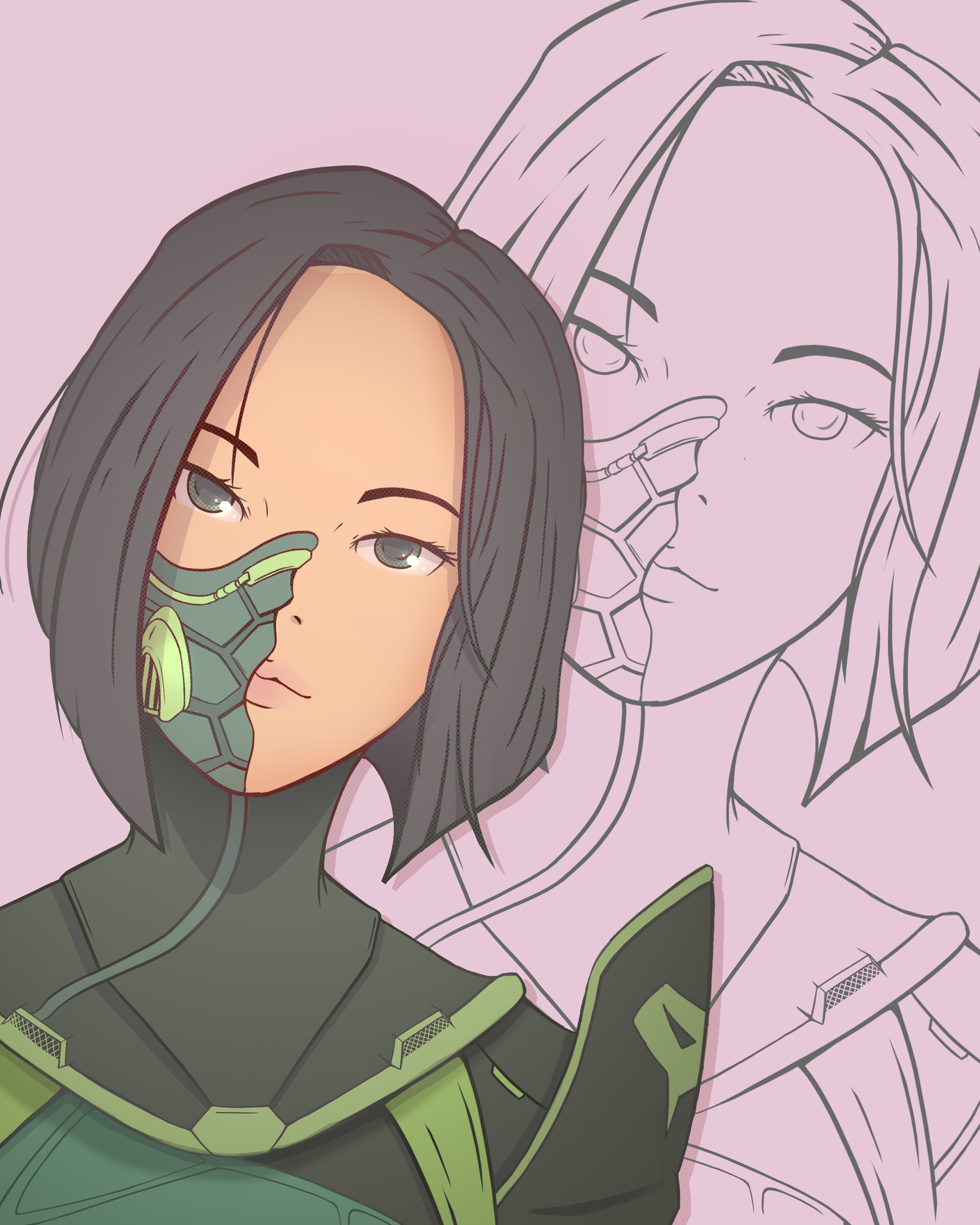 ArtStation - Viper x @KatieGuo Fanart | Valorant