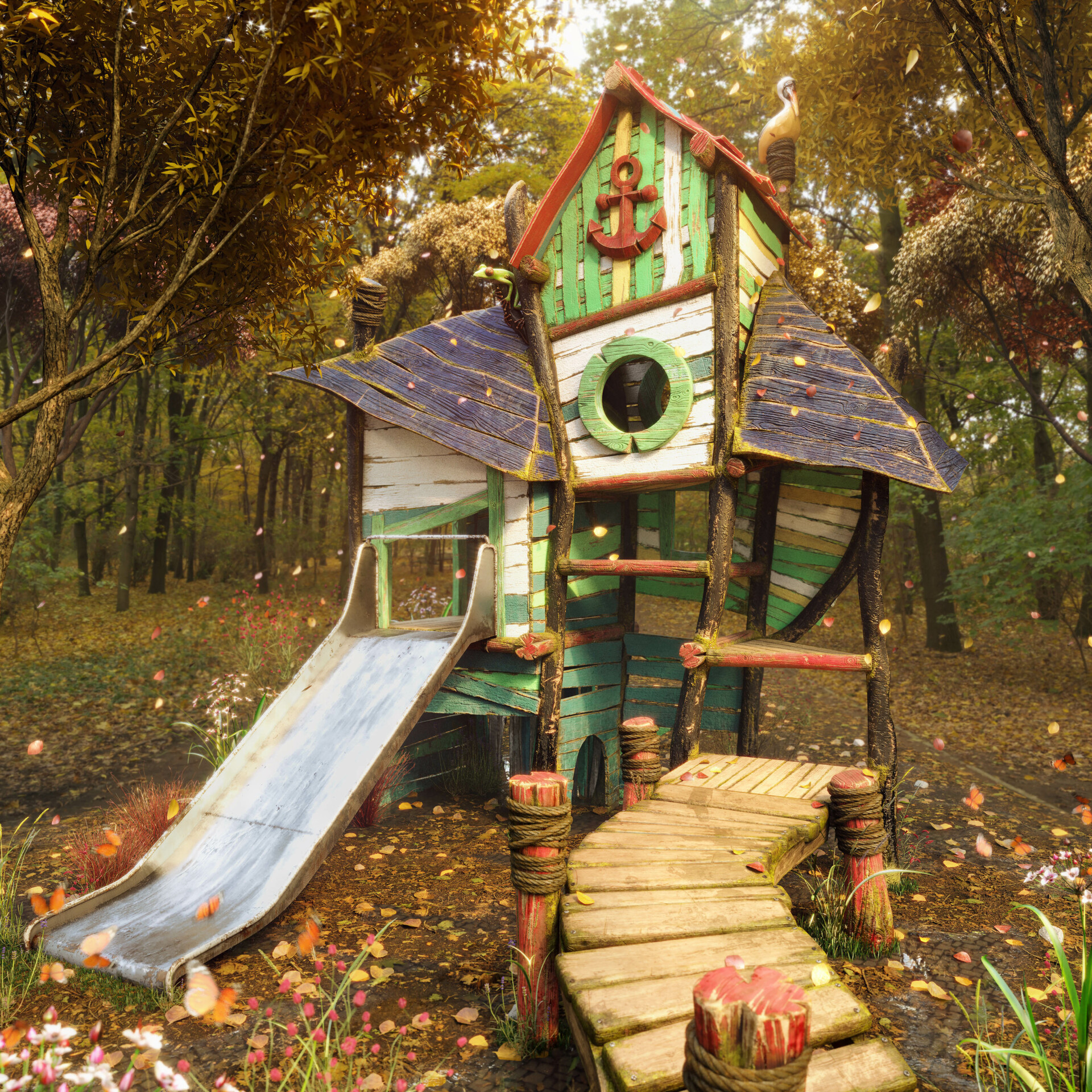 ArtStation - Autumn House