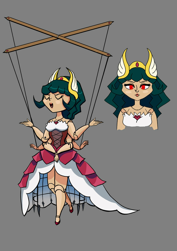 ArtStation - "Marionette Gretchen" Character Design