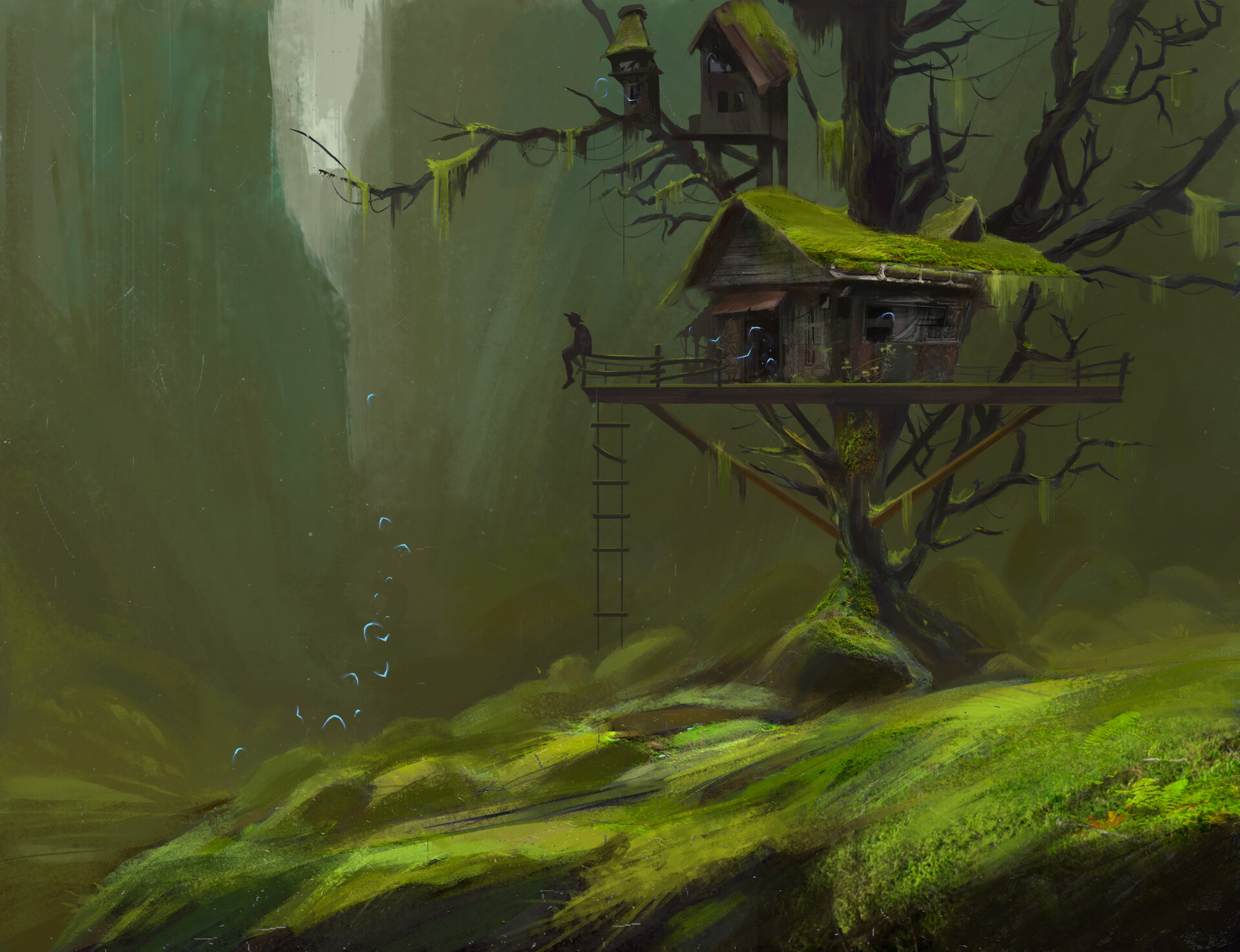 ArtStation - House in a tree