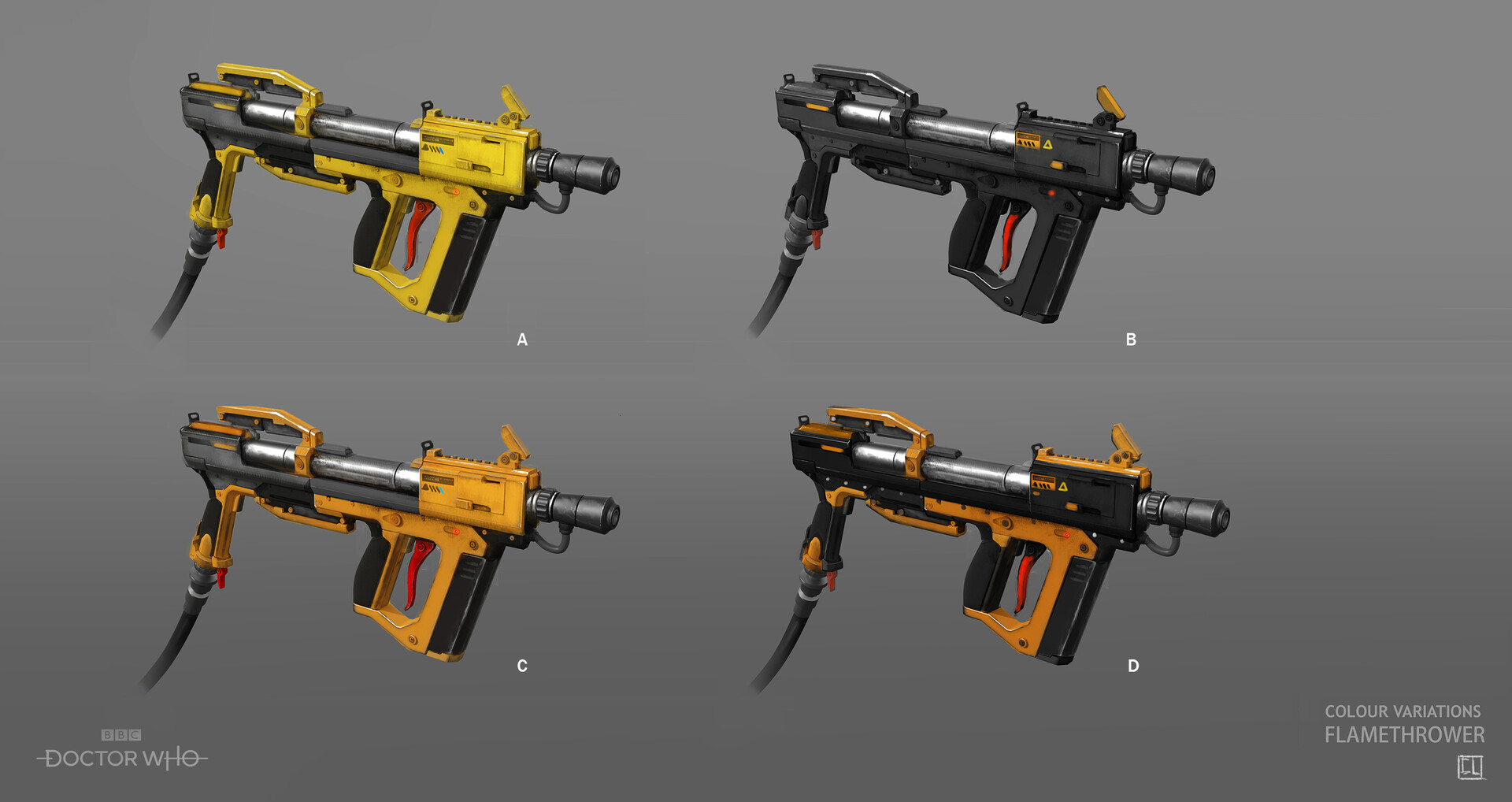 Chris J Lees - Doctor Who s8 - weapons