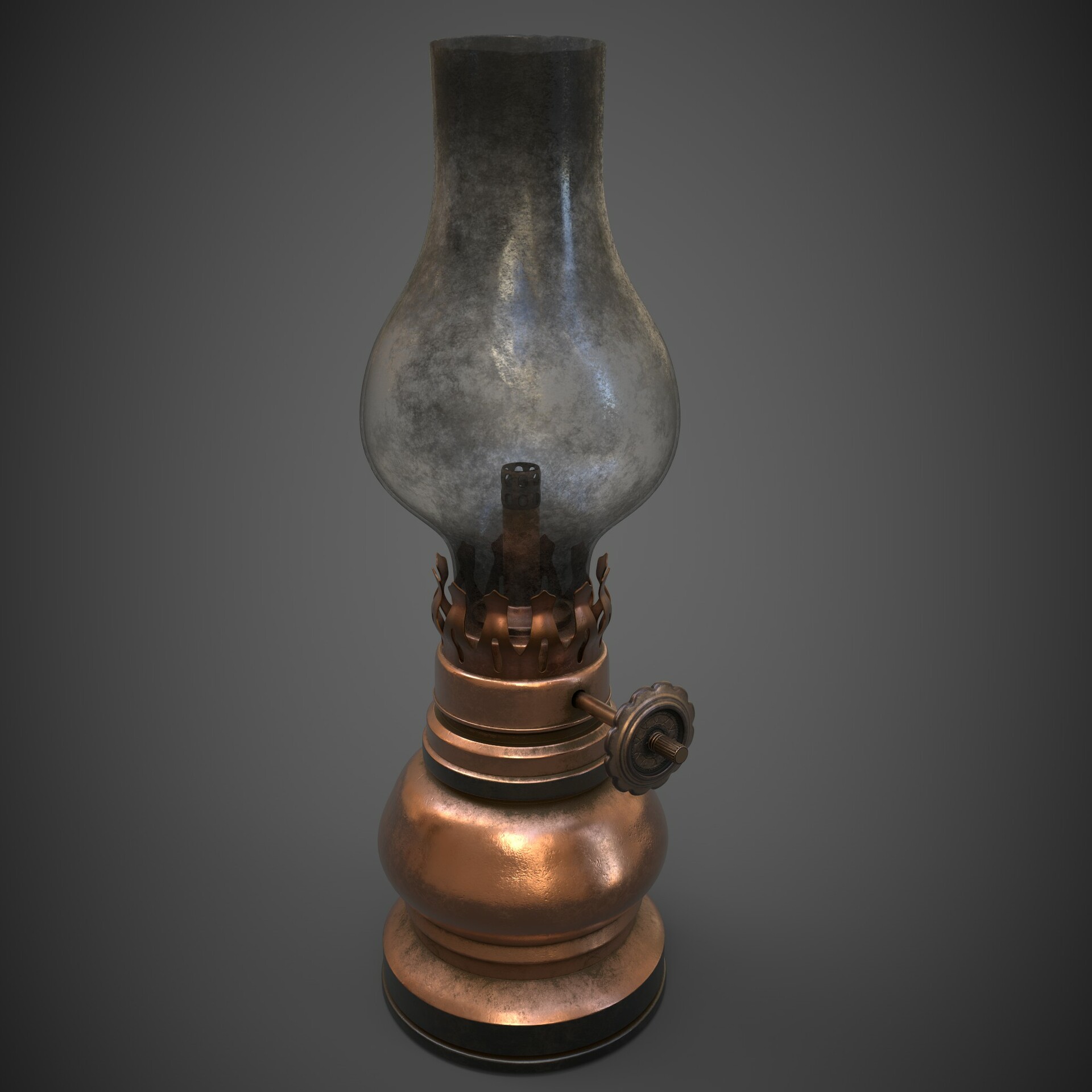 ArtStation - Oil Lamp - Render Practice