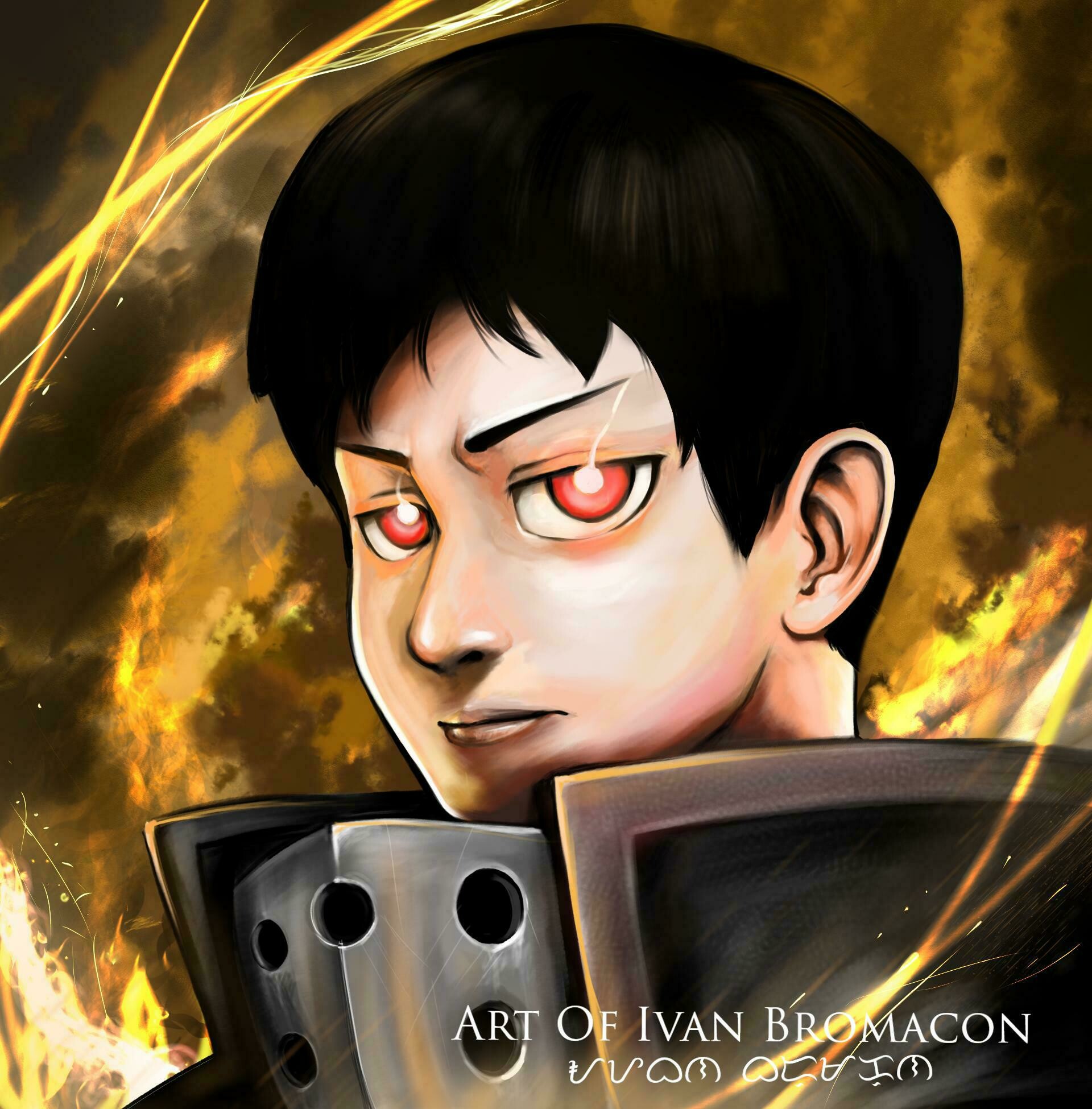 ArtStation - Anime Fan Art Shinra Kusakabe