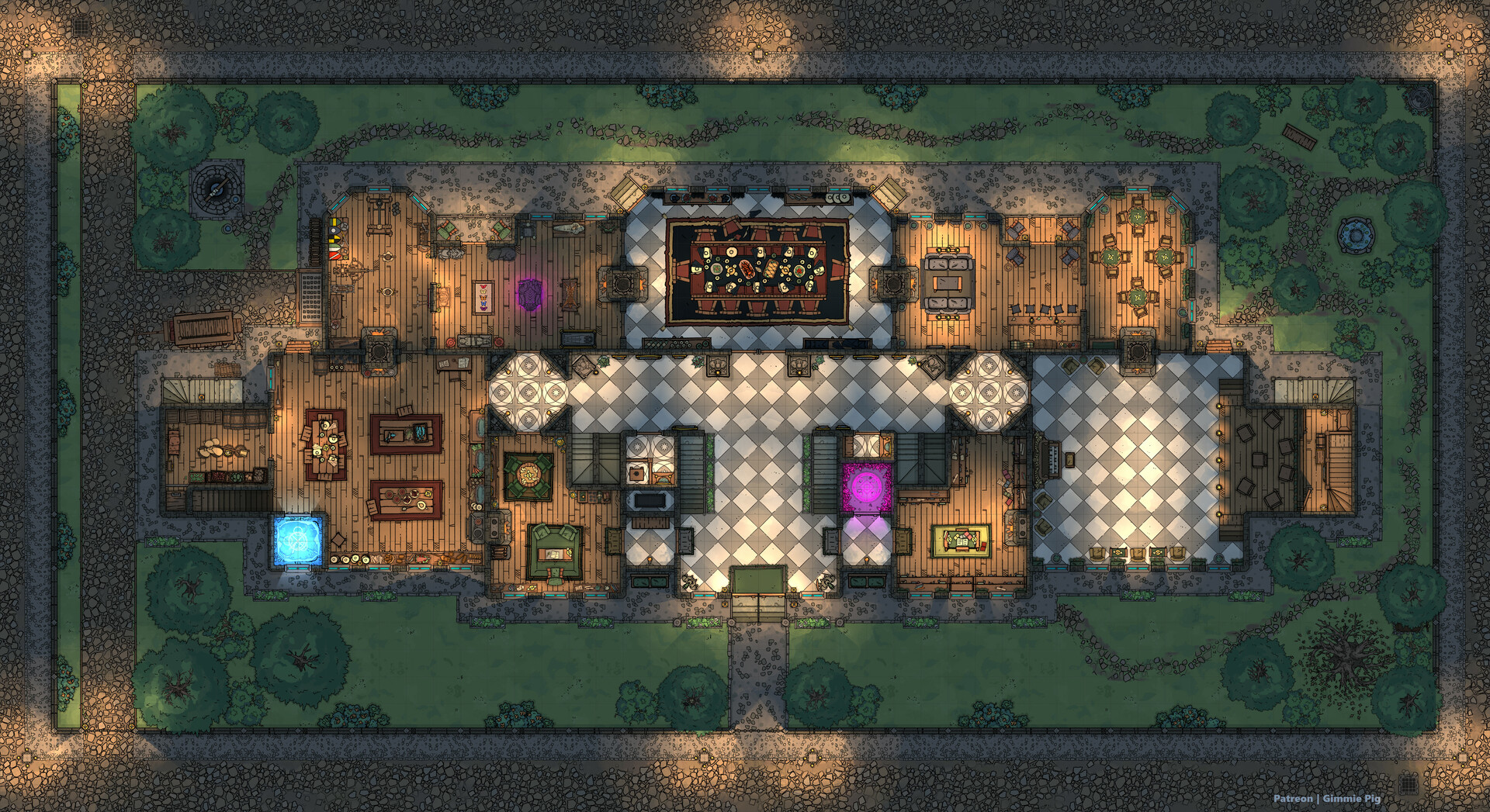 ArtStation - The Curious House of the Brothers Balefire