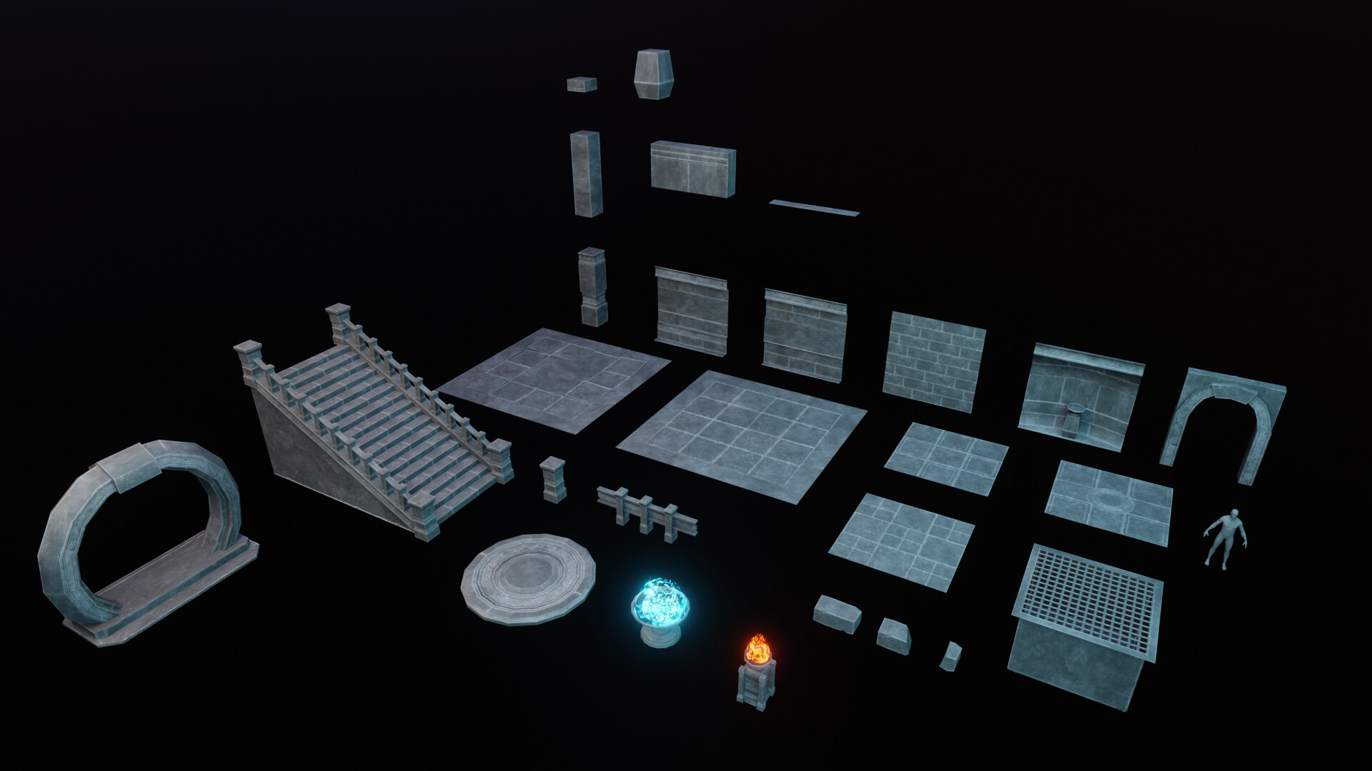 Fredrik Johnsen - Modular Dungeon Set