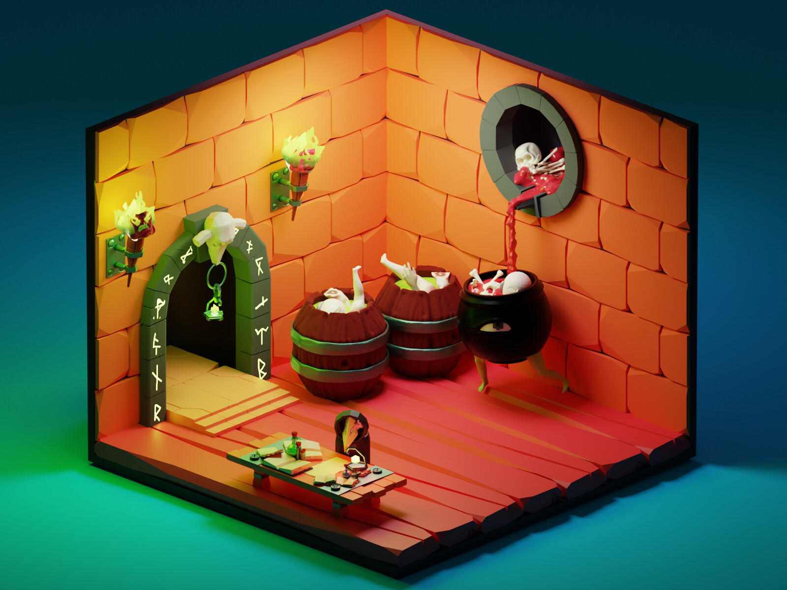 ArtStation - Sourcerer Mouse Room