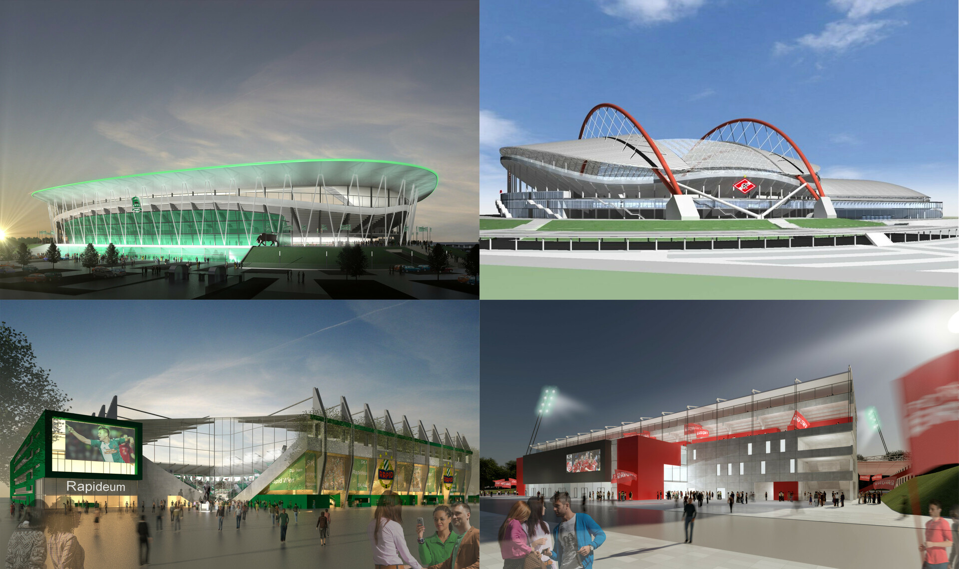 ArtStation - football stadium