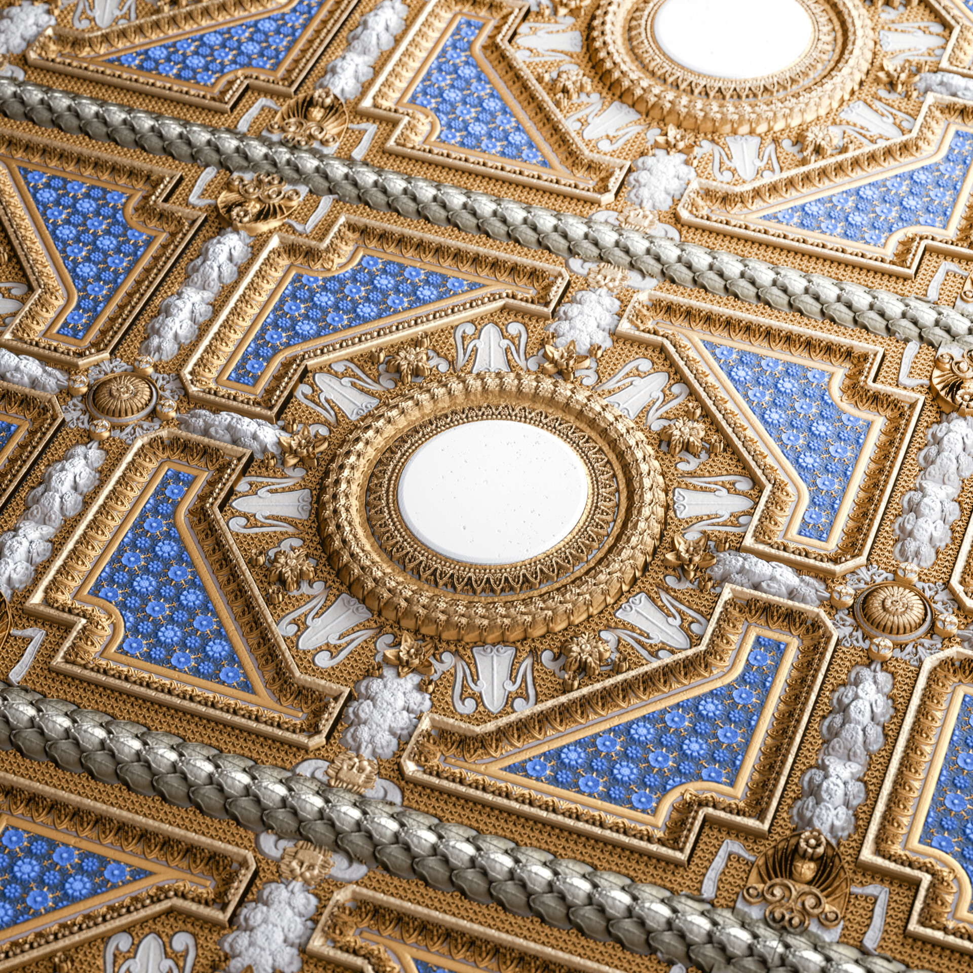 ArtStation - Palace Louvre Ornament Material