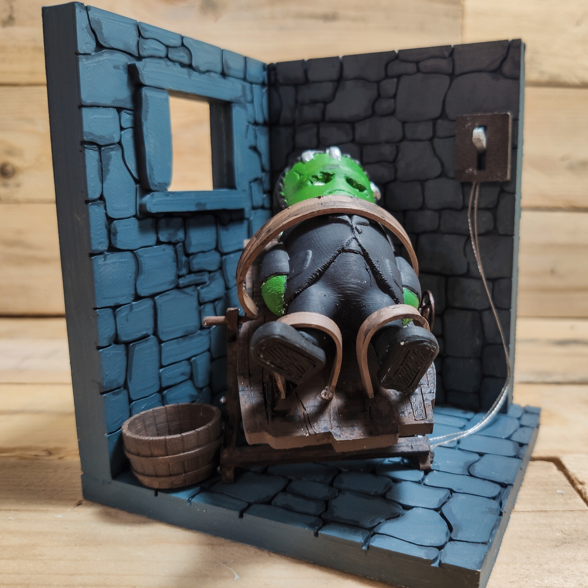 ArtStation - Frankenstein Diorama for Wekster Mini Figurine
