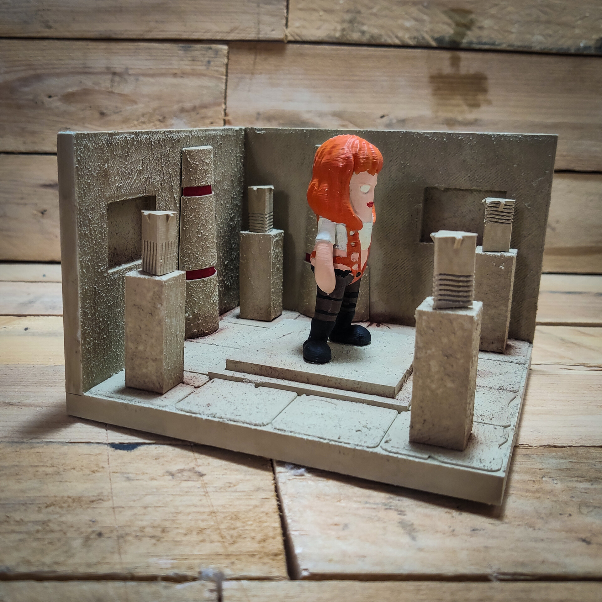 Fr3d @The3Dprinting - The 5th Element Diorama for Wekster Mini Figurine