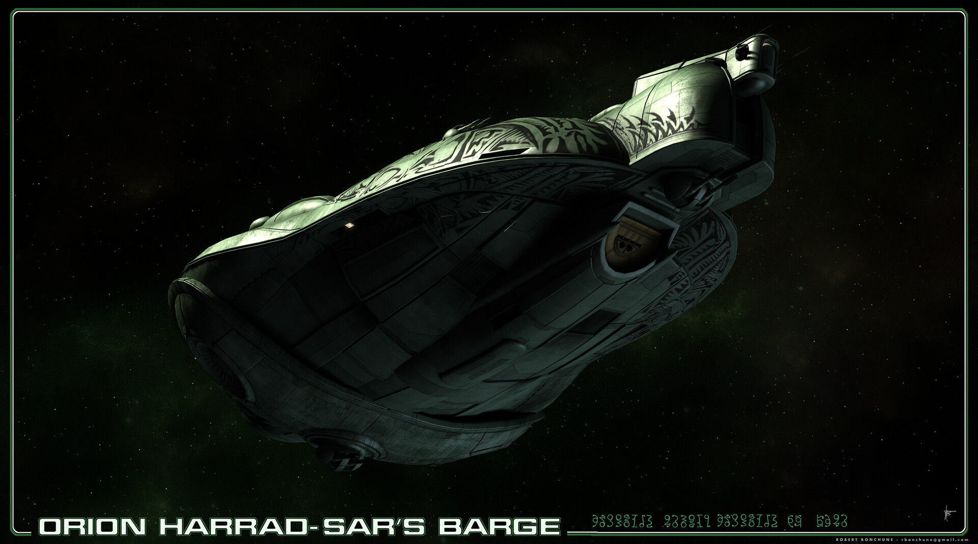 Robert Bonchune - Orion Harrad-Sar's Barge (Star Trek: Enterprise)