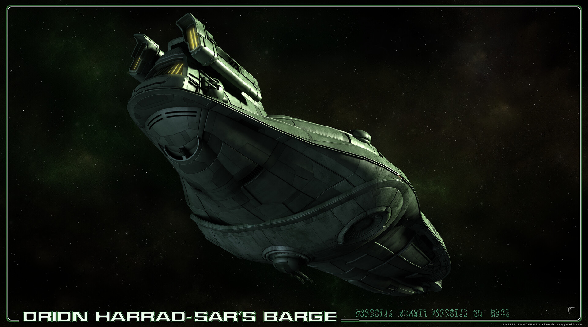 Robert Bonchune - Orion Harrad-Sar's Barge (Star Trek: Enterprise)
