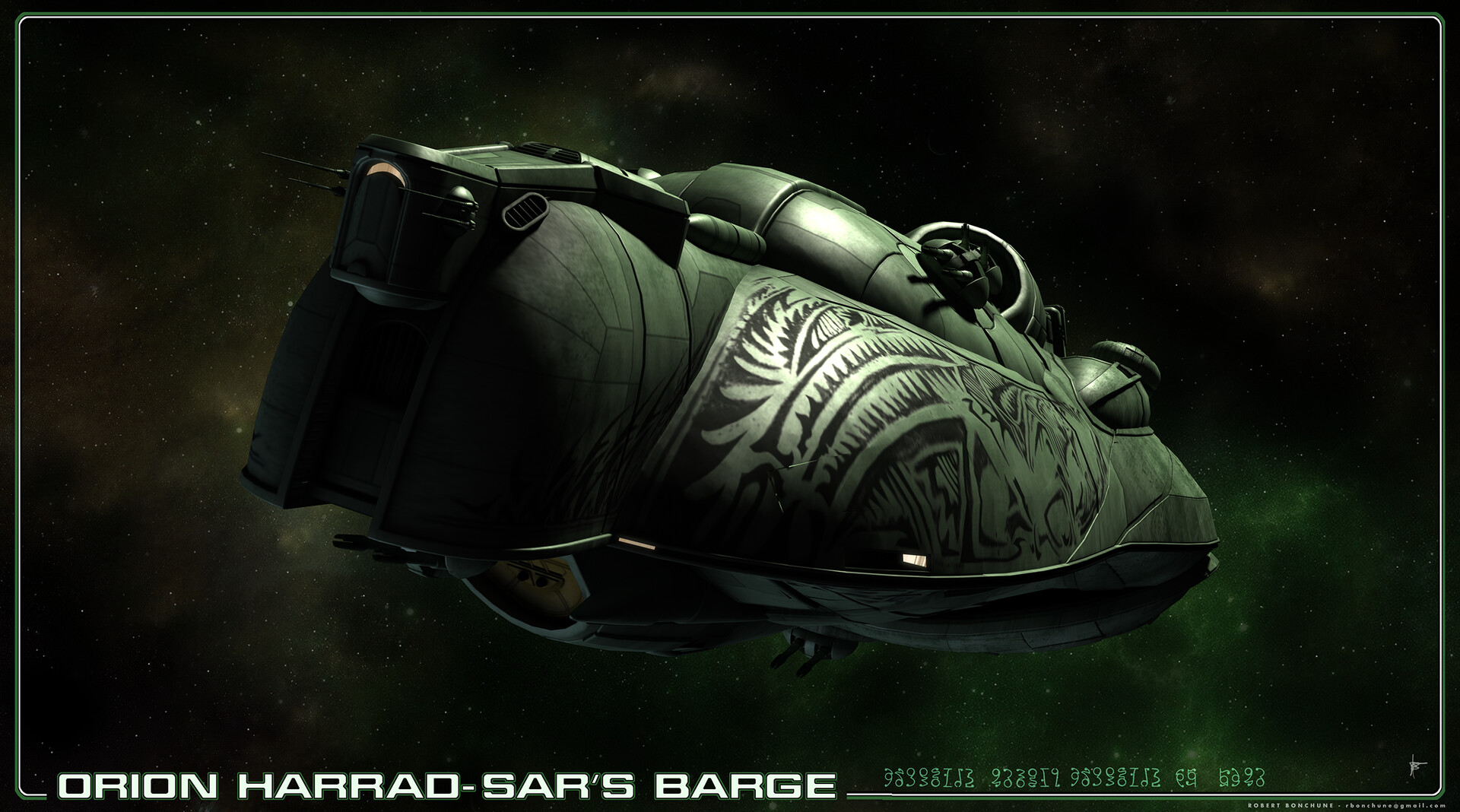 Robert Bonchune - Orion Harrad-Sar's Barge (Star Trek: Enterprise)