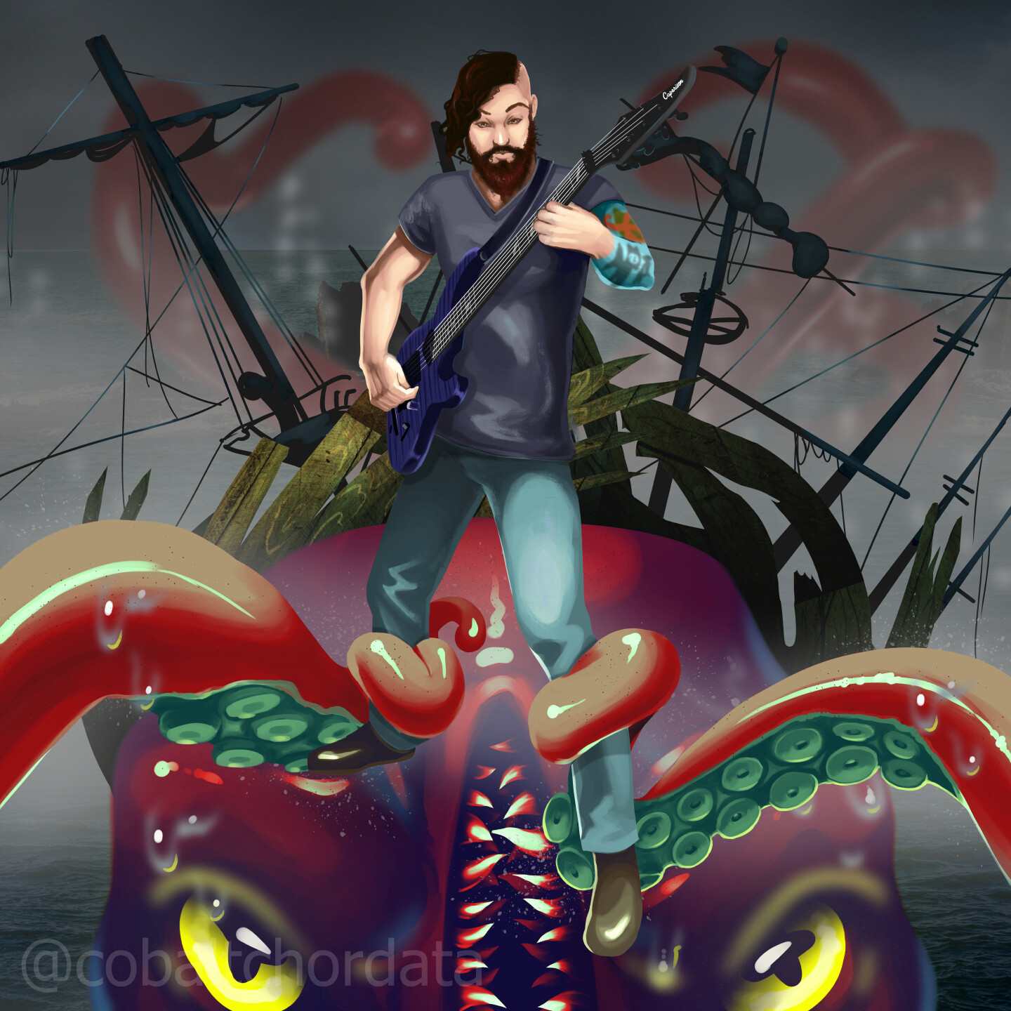 ArtStation - Musician Portrait - Leviathan