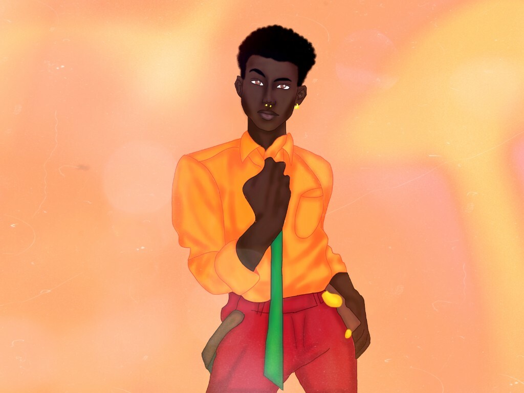 ArtStation - Beautiful black man