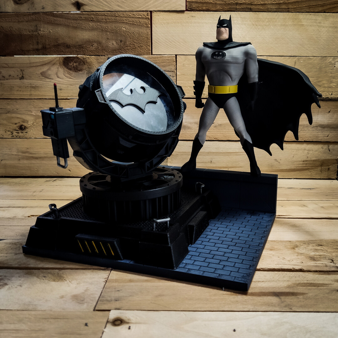 Fr3d @The3Dprinting - The Spotlight for Fotis Mint Batman Figurine
