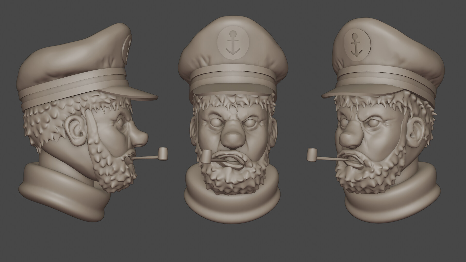 ArtStation - Captain Haddock