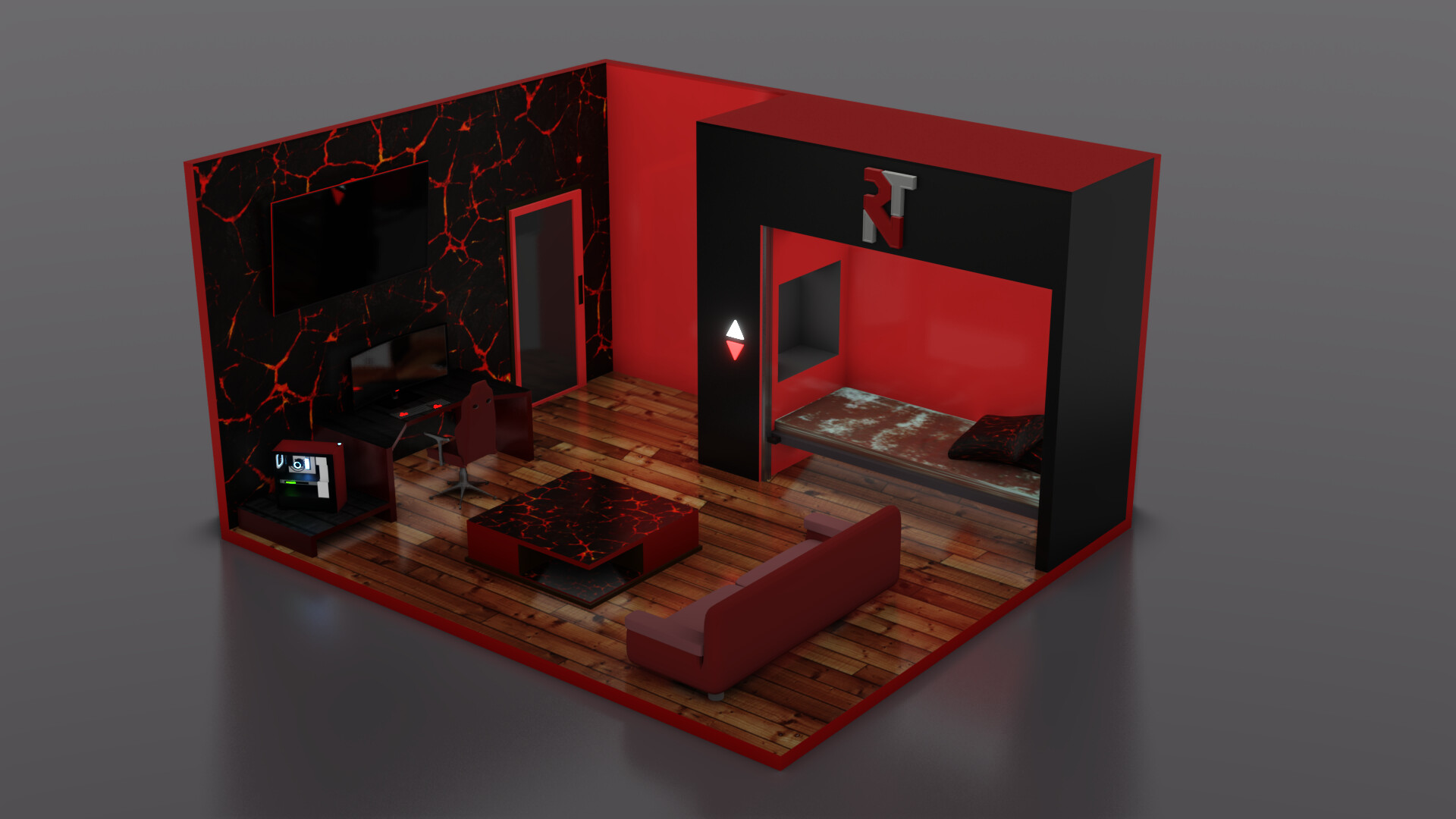 ArtStation - ROOM LAVA