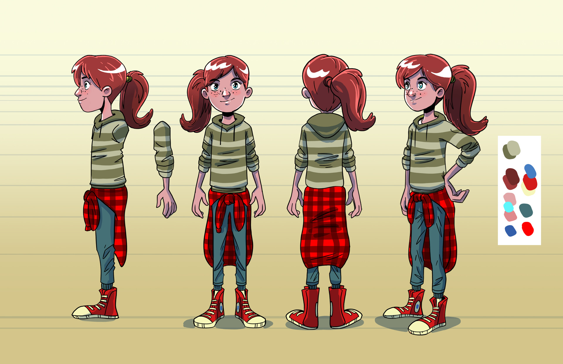 ArtStation - Character turnaround