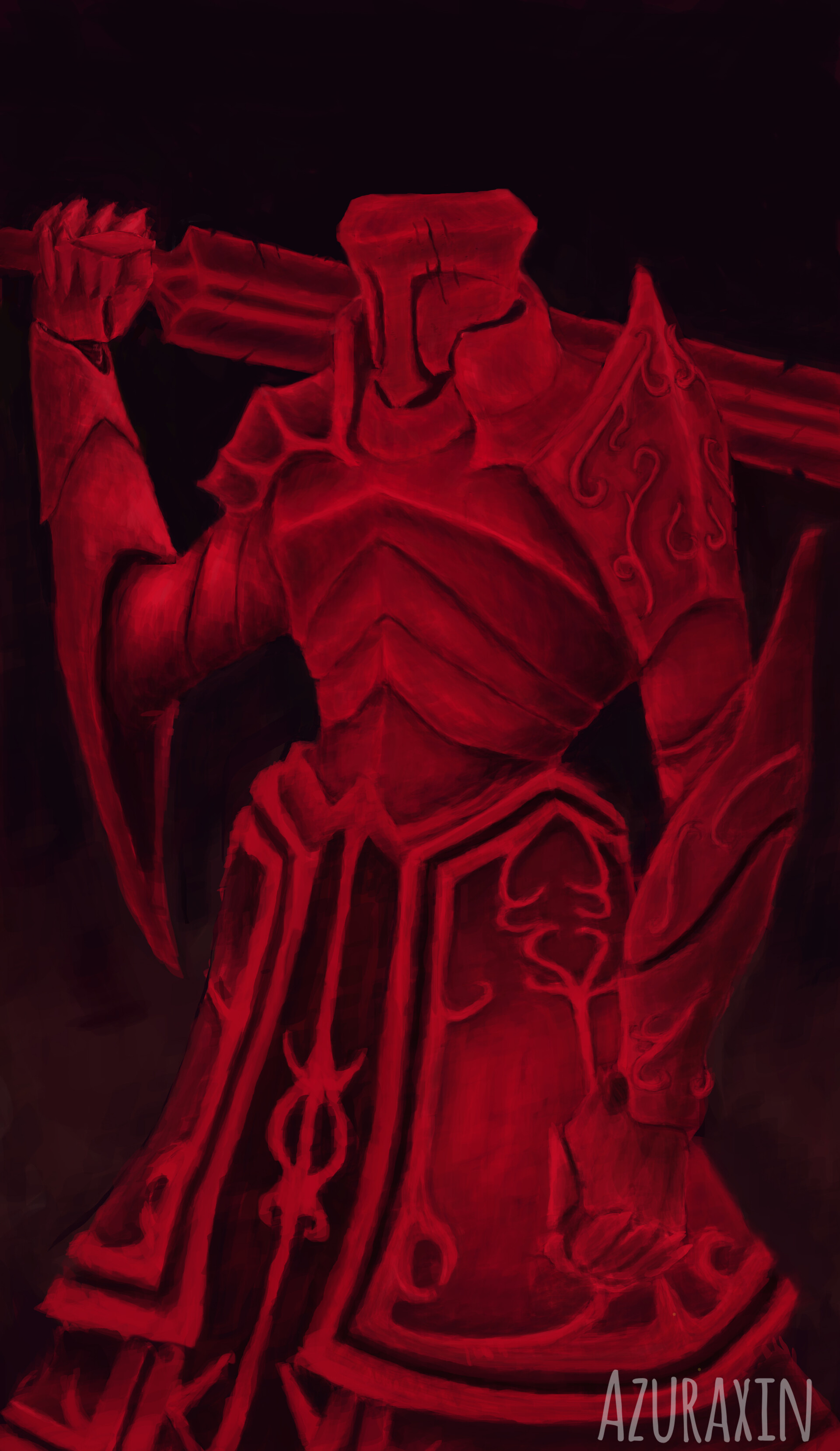 ArtStation - Blood Knight