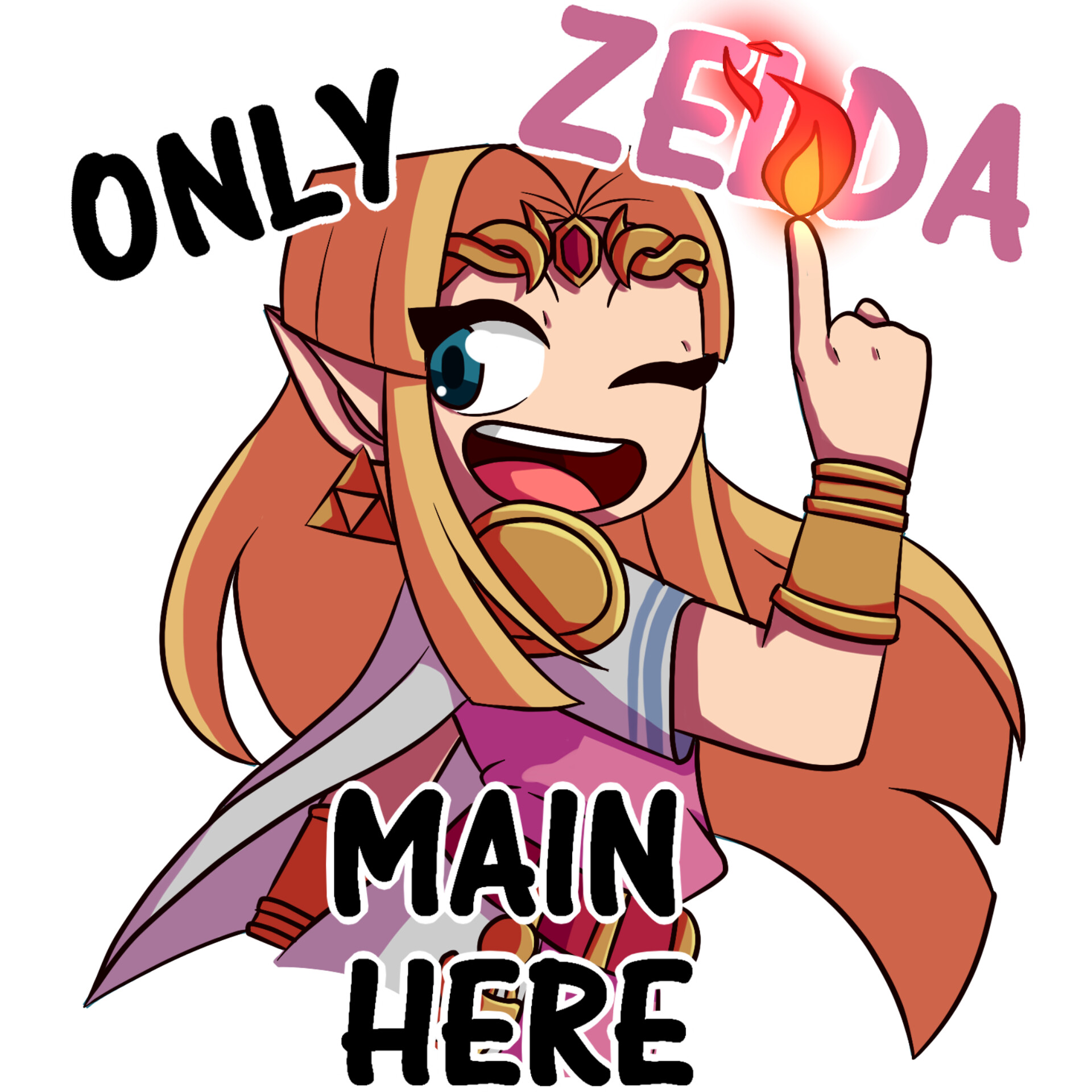 ArtStation - SSBU Zelda