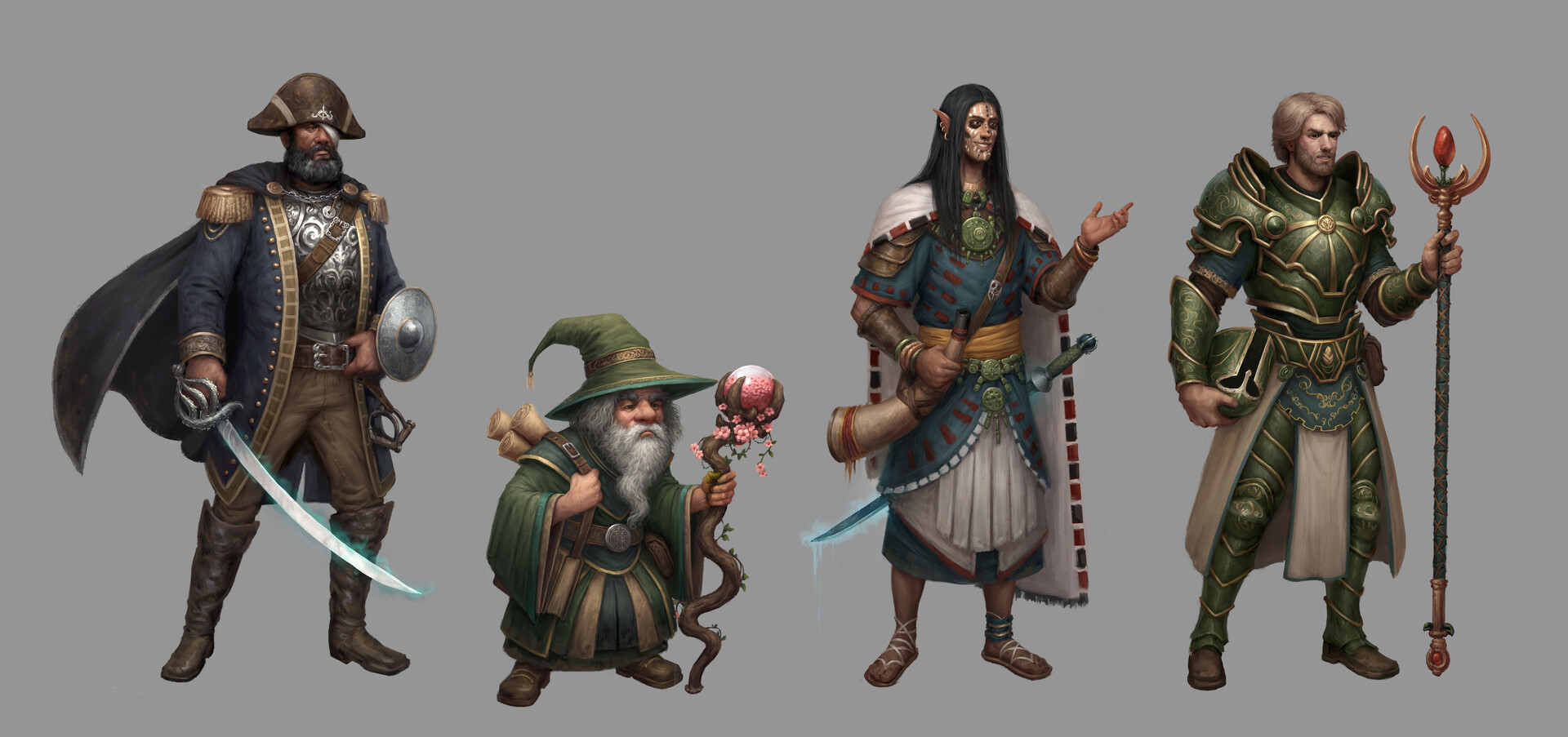 ArtStation - D&D Characters
